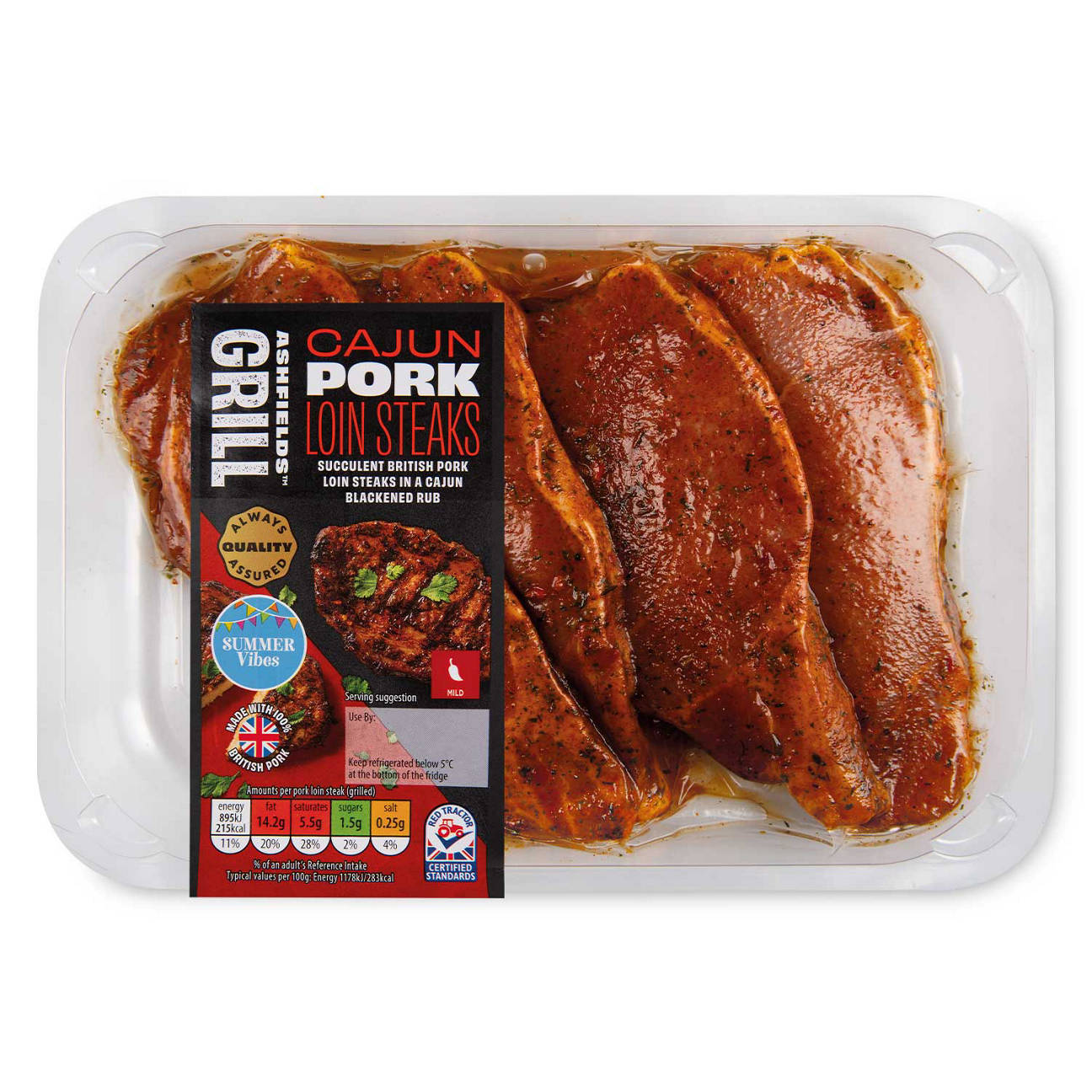 Cajun Marinated Pork Loin Steaks | ALDI UK