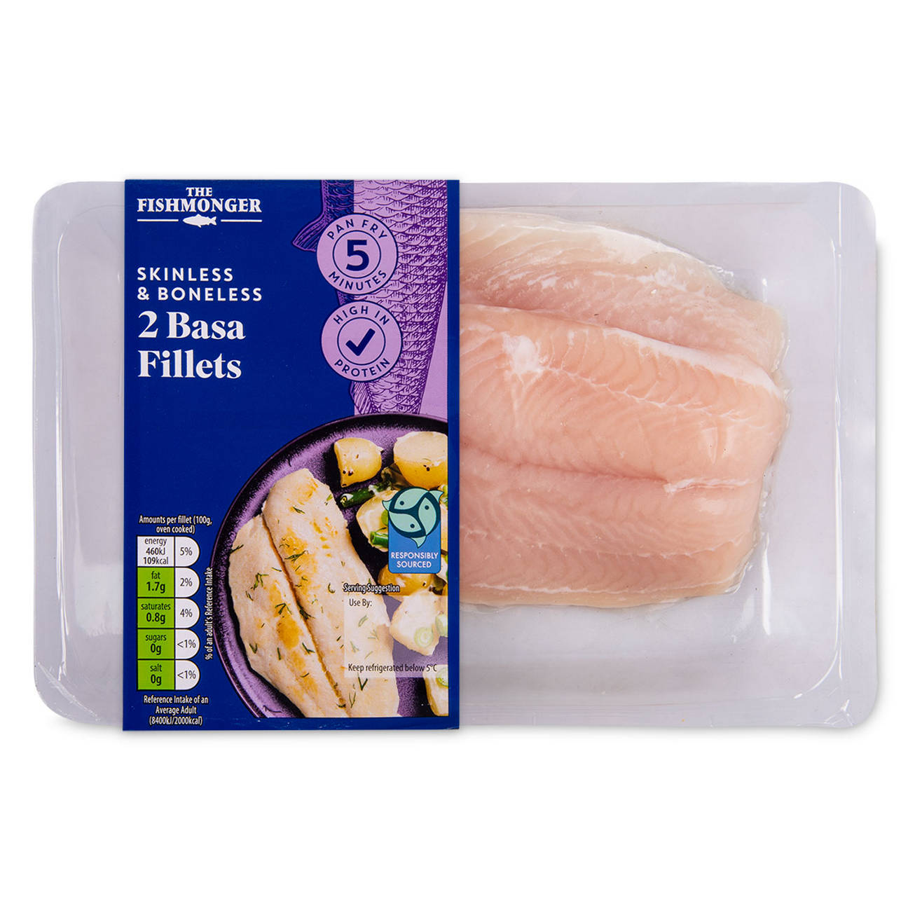 Natural Basa Fillets 2 Pack | ALDI UK