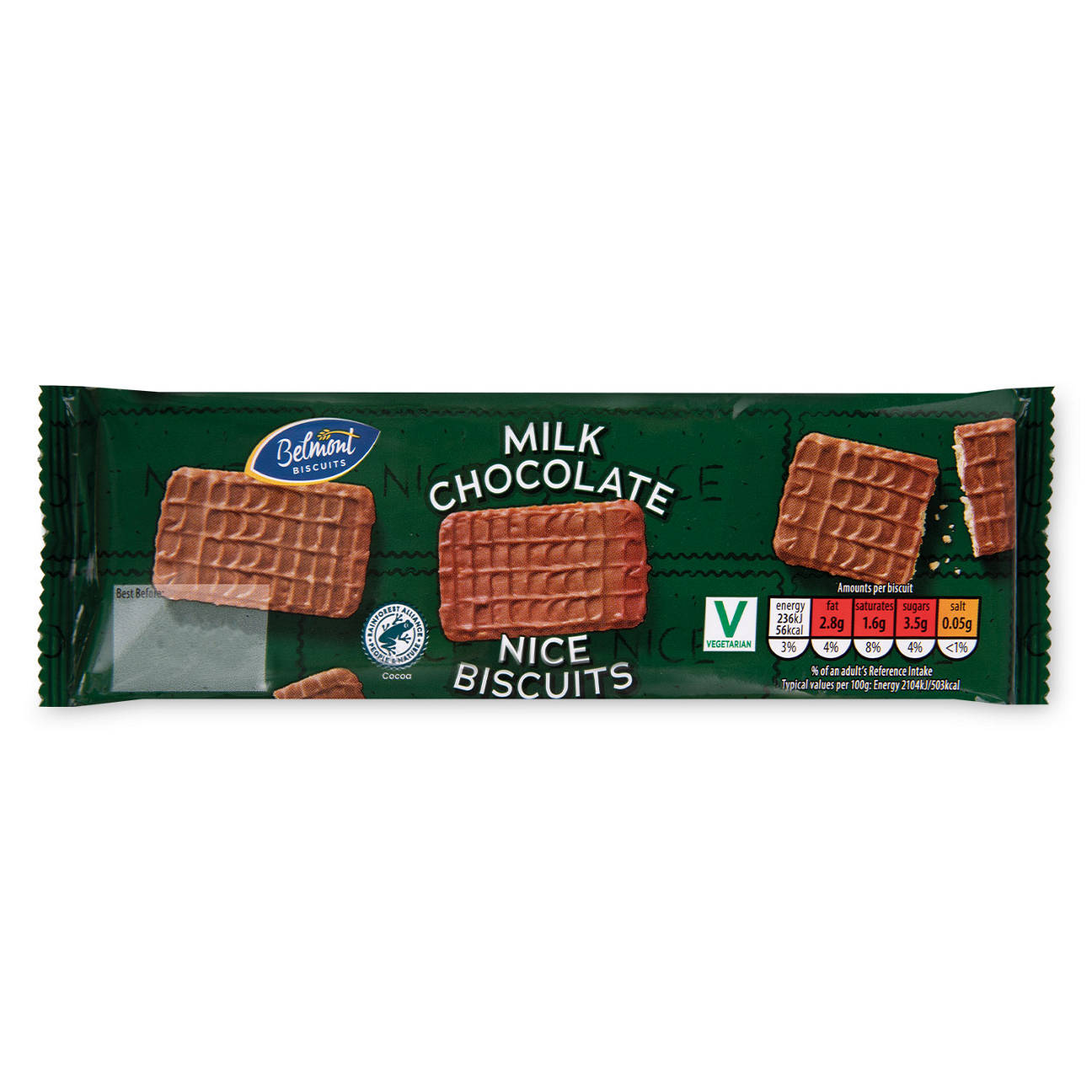 Milk Chocolate Nice Biscuits | ALDI UK