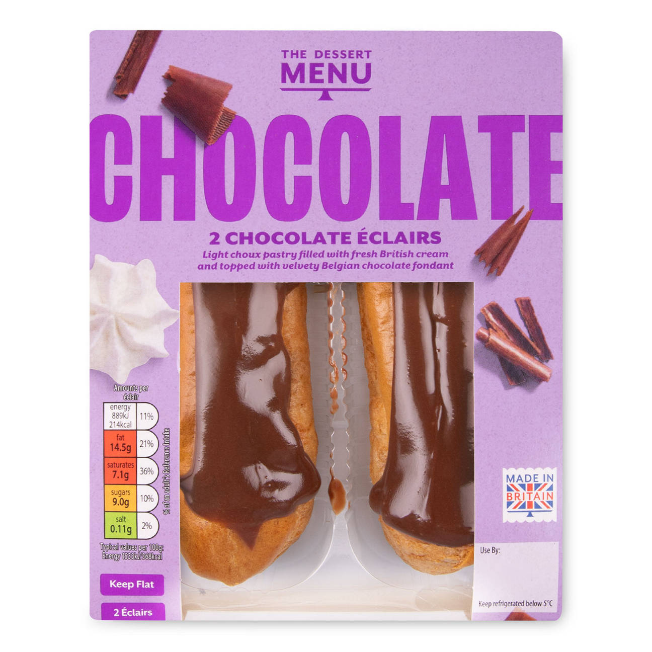 Chocolate Éclairs 2 Pack | ALDI UK