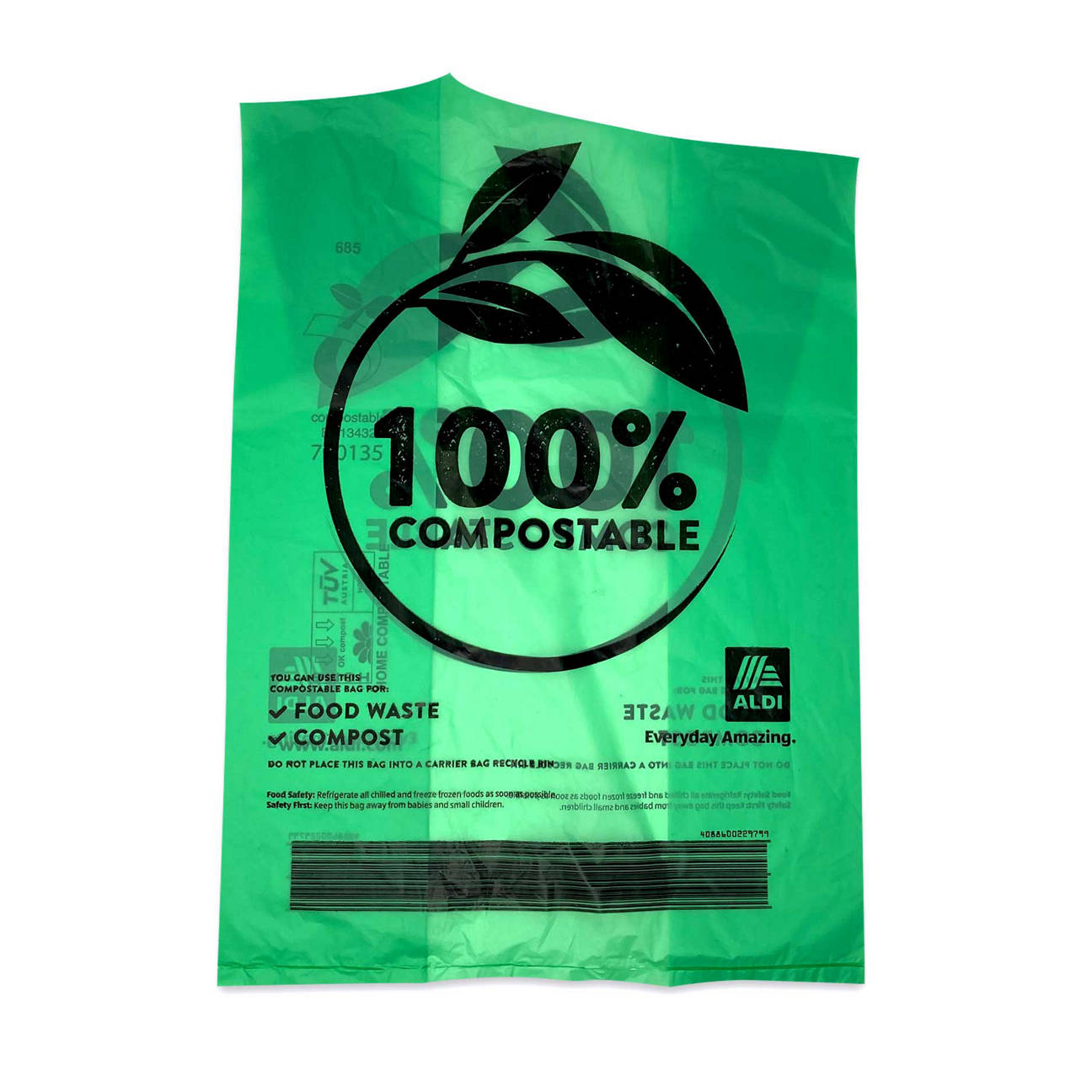 100% Compostable Bag | ALDI UK