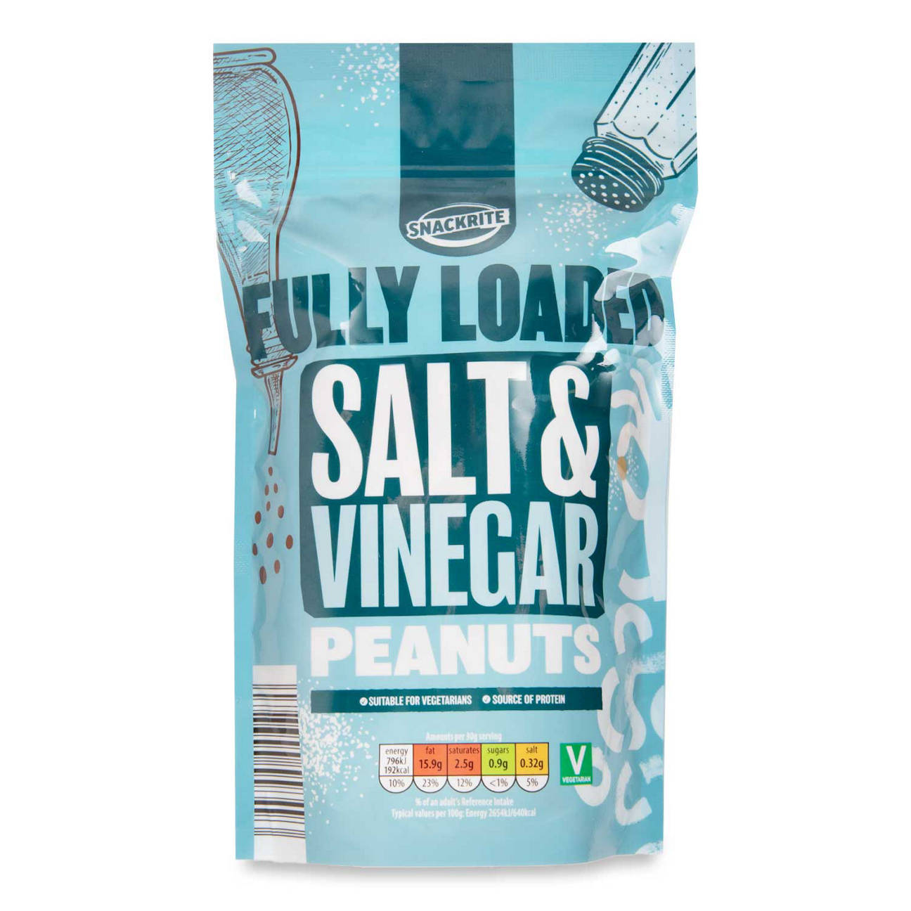 Fully Loaded Salt & Vinegar Peanuts | ALDI IE