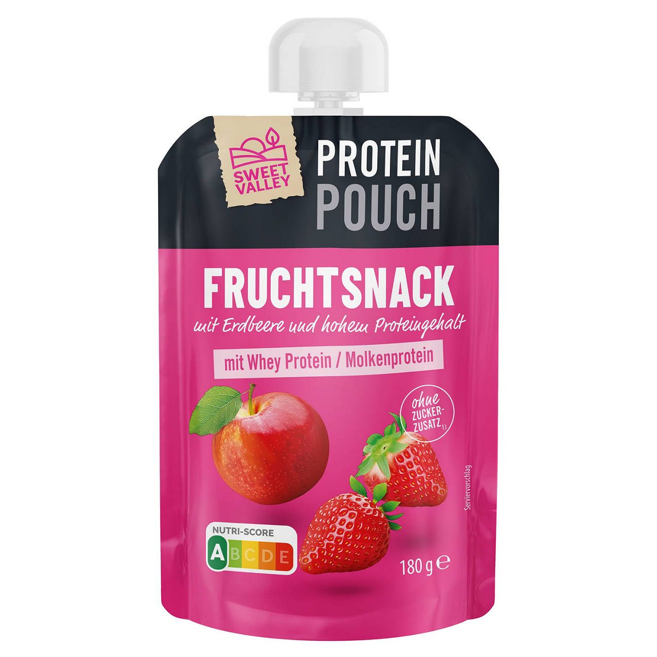 Protein Pouches 180 g, Erdbeere