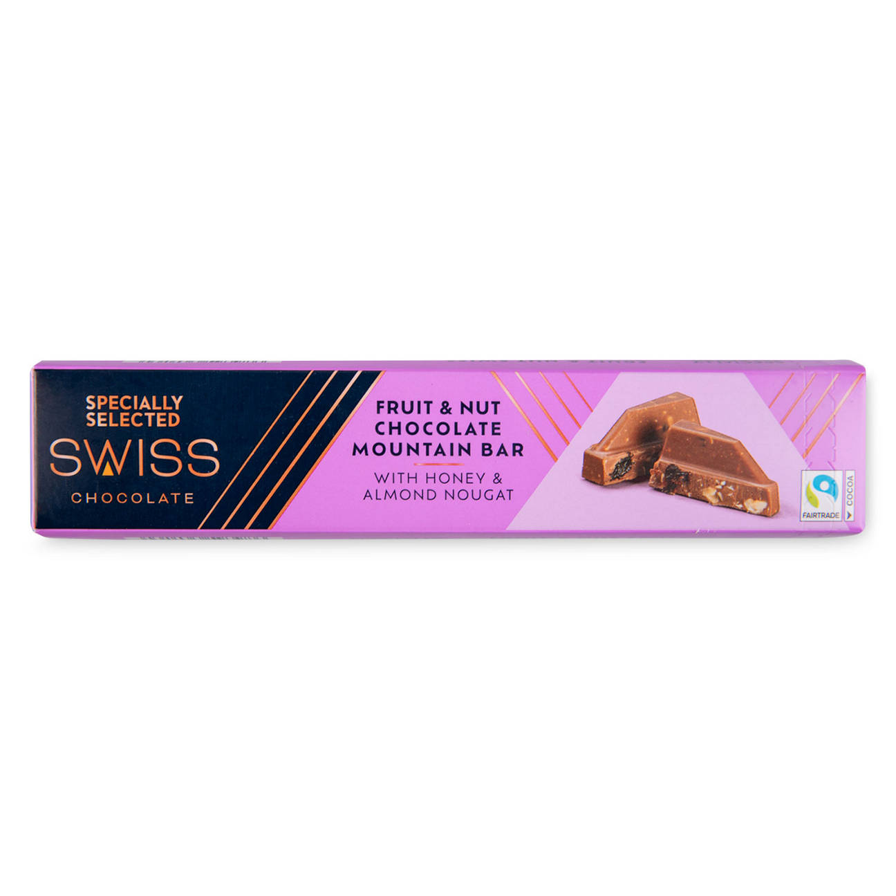 Chocolate Fruit & Nut Swiss Mountain Bar | ALDI UK