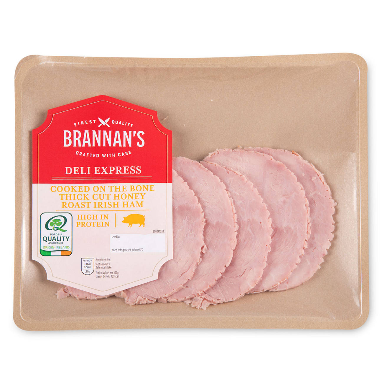 Cooked on the Bone Thick Cut Honey Roast Irish Ham | ALDI IE