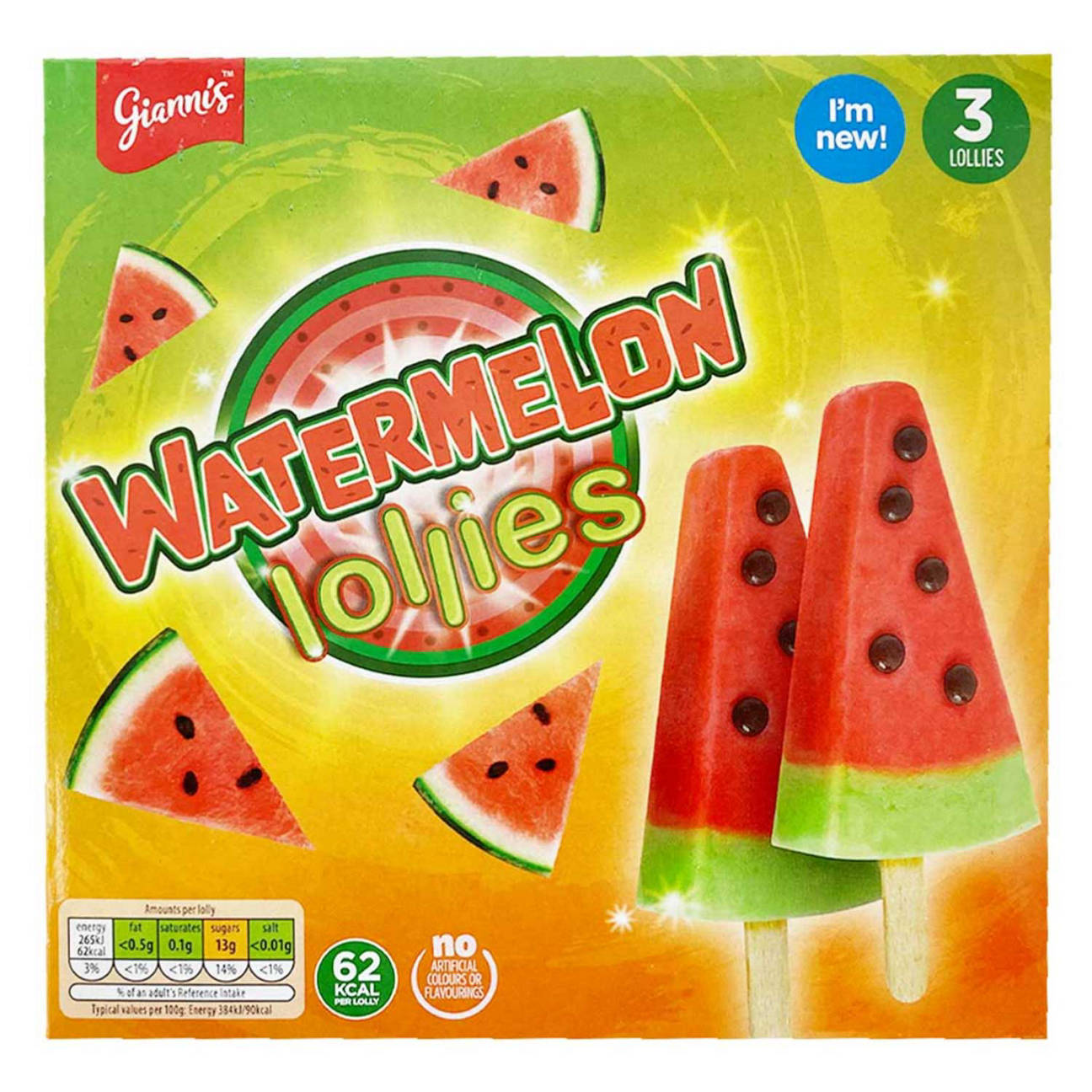 Watermelon Fruit Lollies 3 Pack | ALDI UK