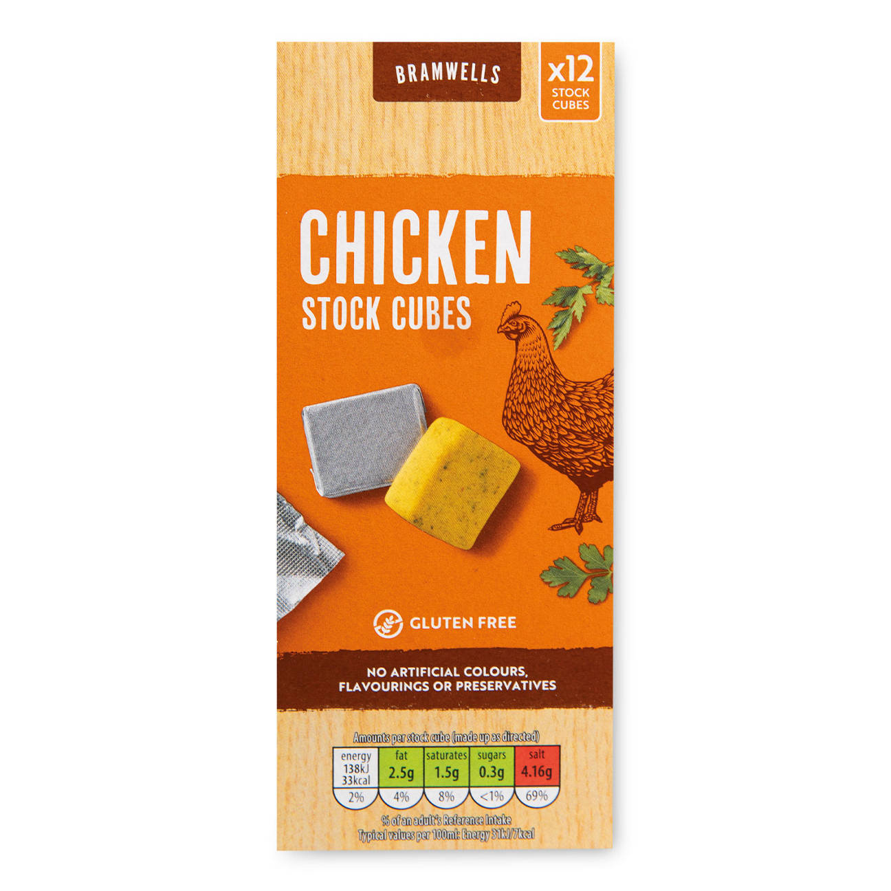 Chicken Stock Cubes 12 Pack | ALDI IE