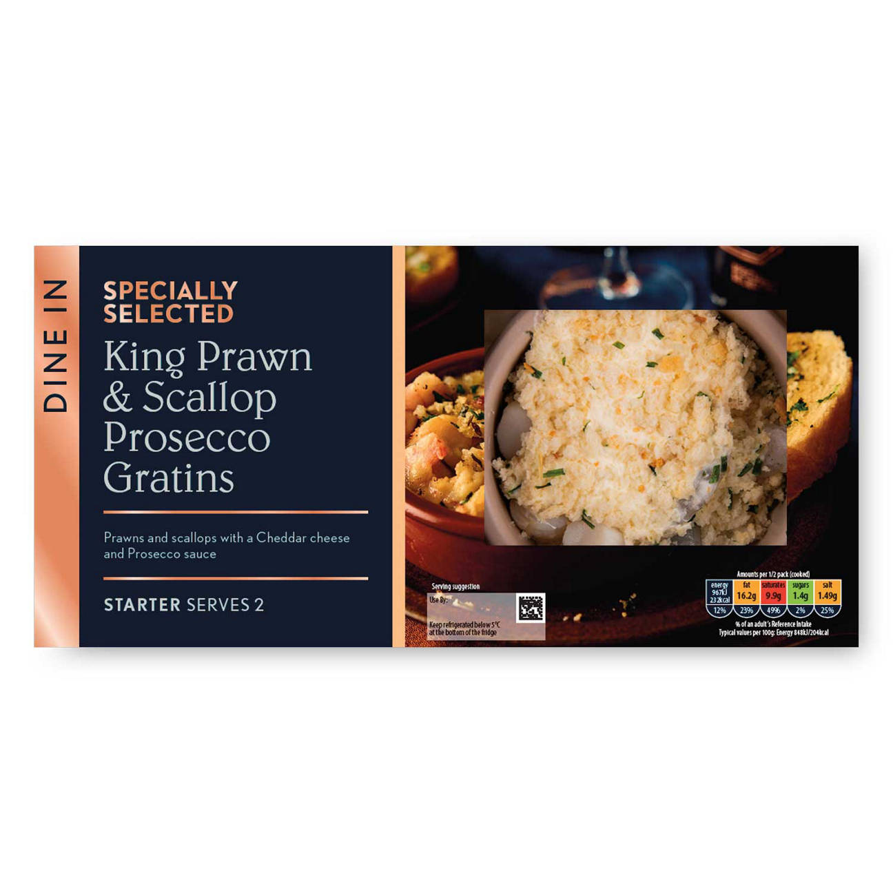 Prosecco Seafood Gratin | ALDI UK