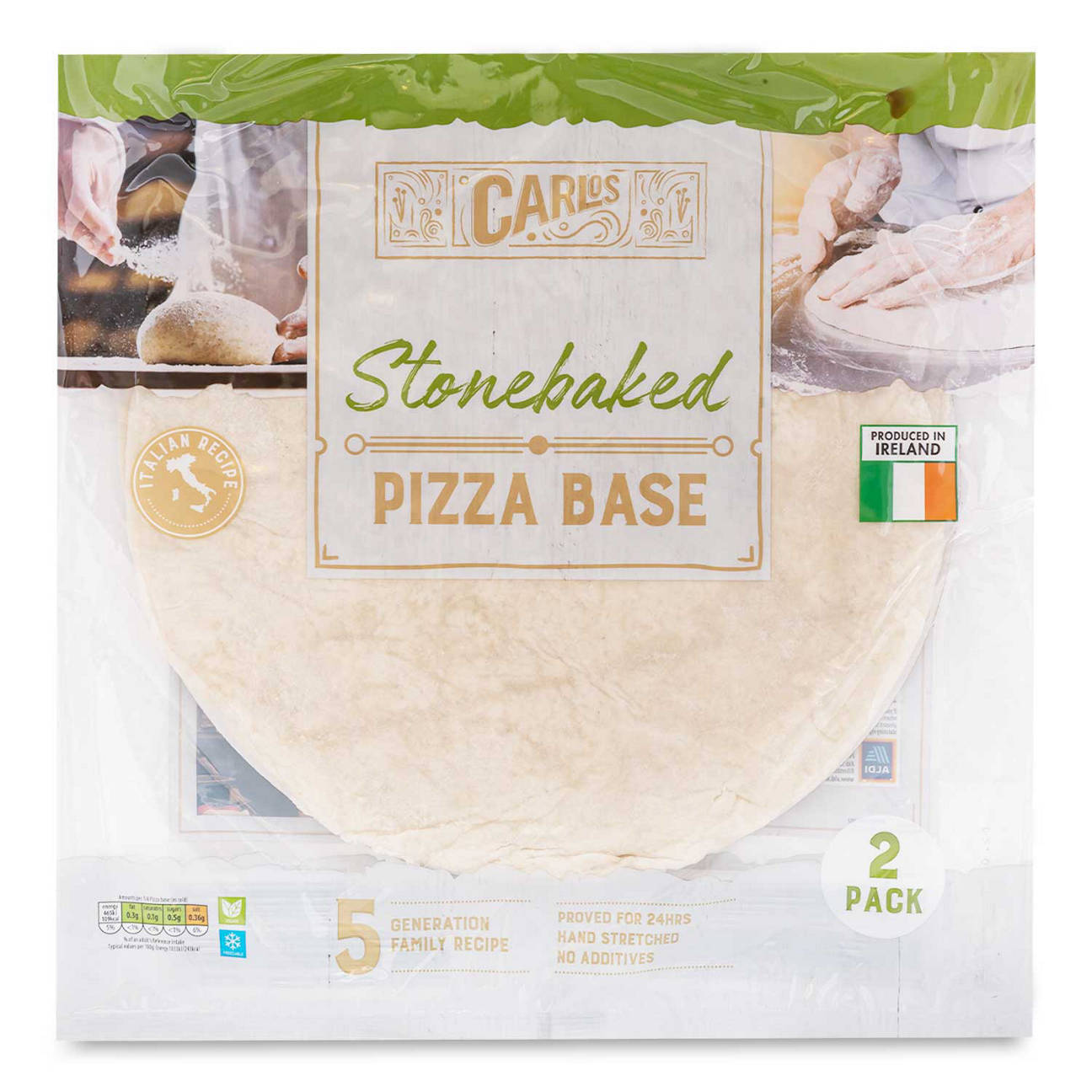 Stonebaked Pizza Base 2 Pack | ALDI IE