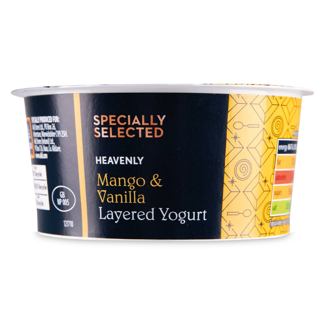 Mango & Vanilla layered Yogurt | ALDI UK