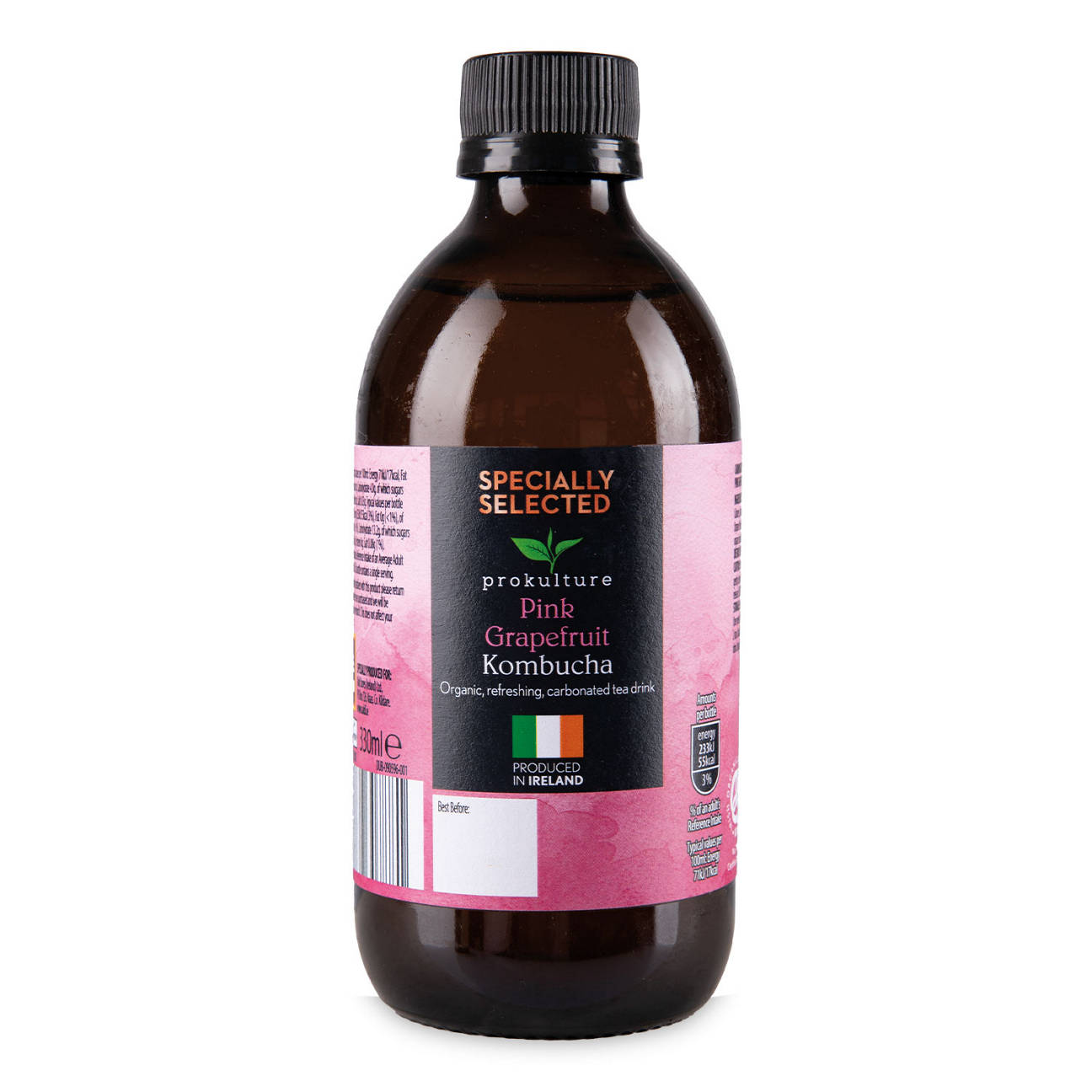 Pink Grapefruit Kombucha | ALDI IE