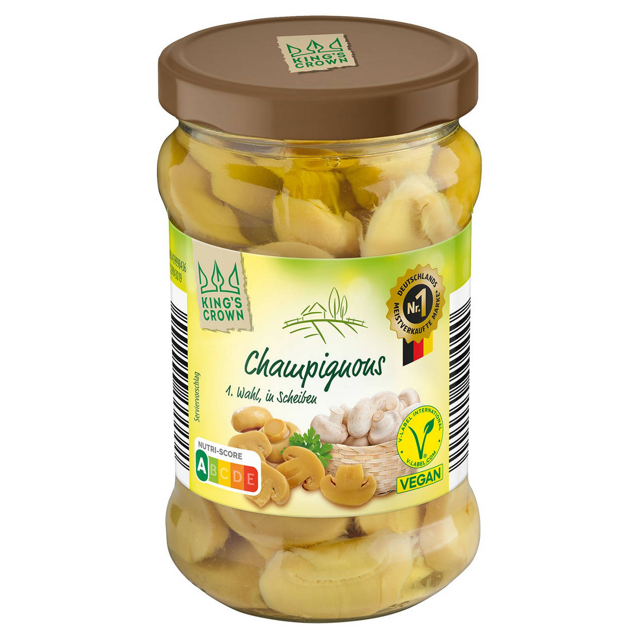 Champignons 1. Wahl, in Scheiben 170 g