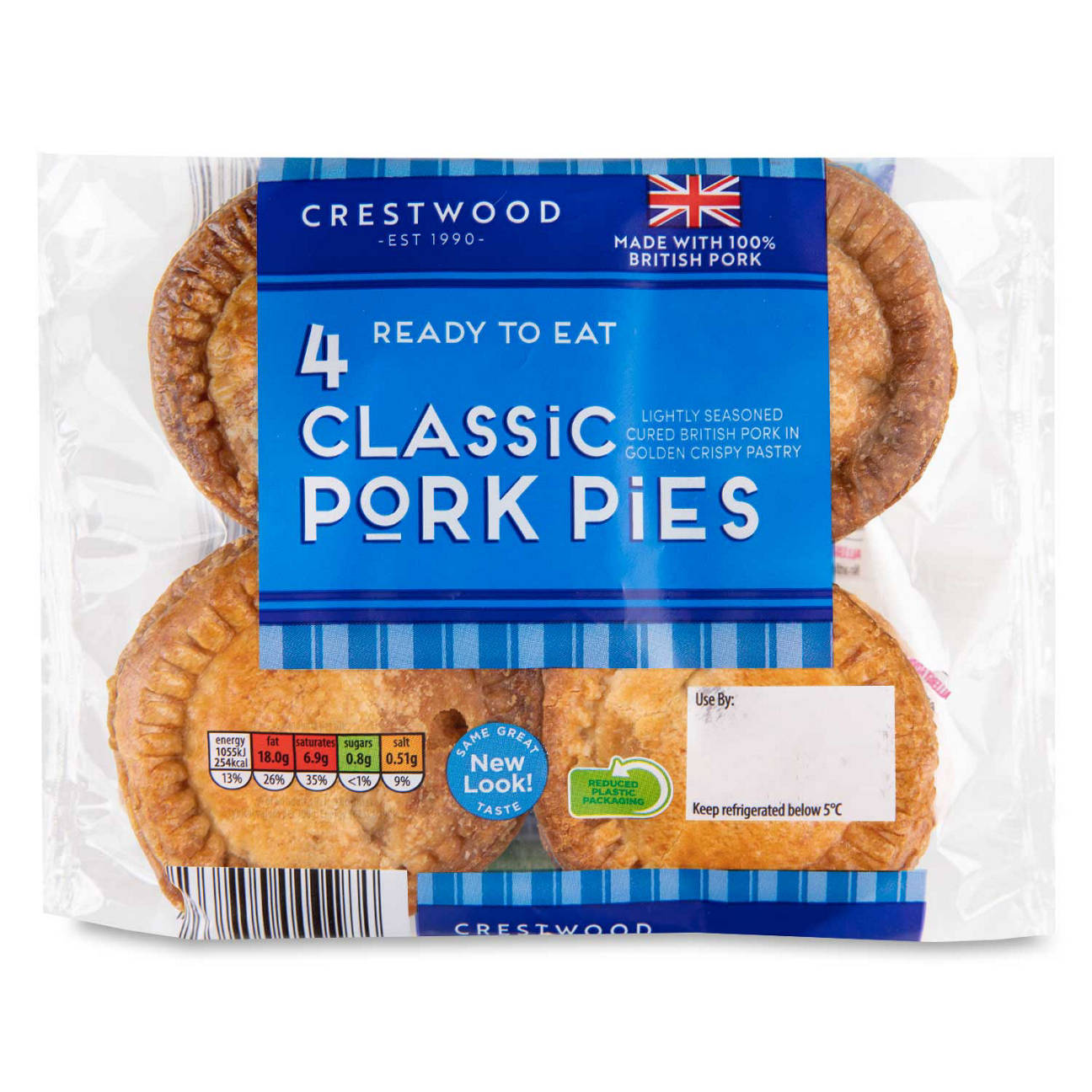 Classic Pork Pies 4 Pack | ALDI UK