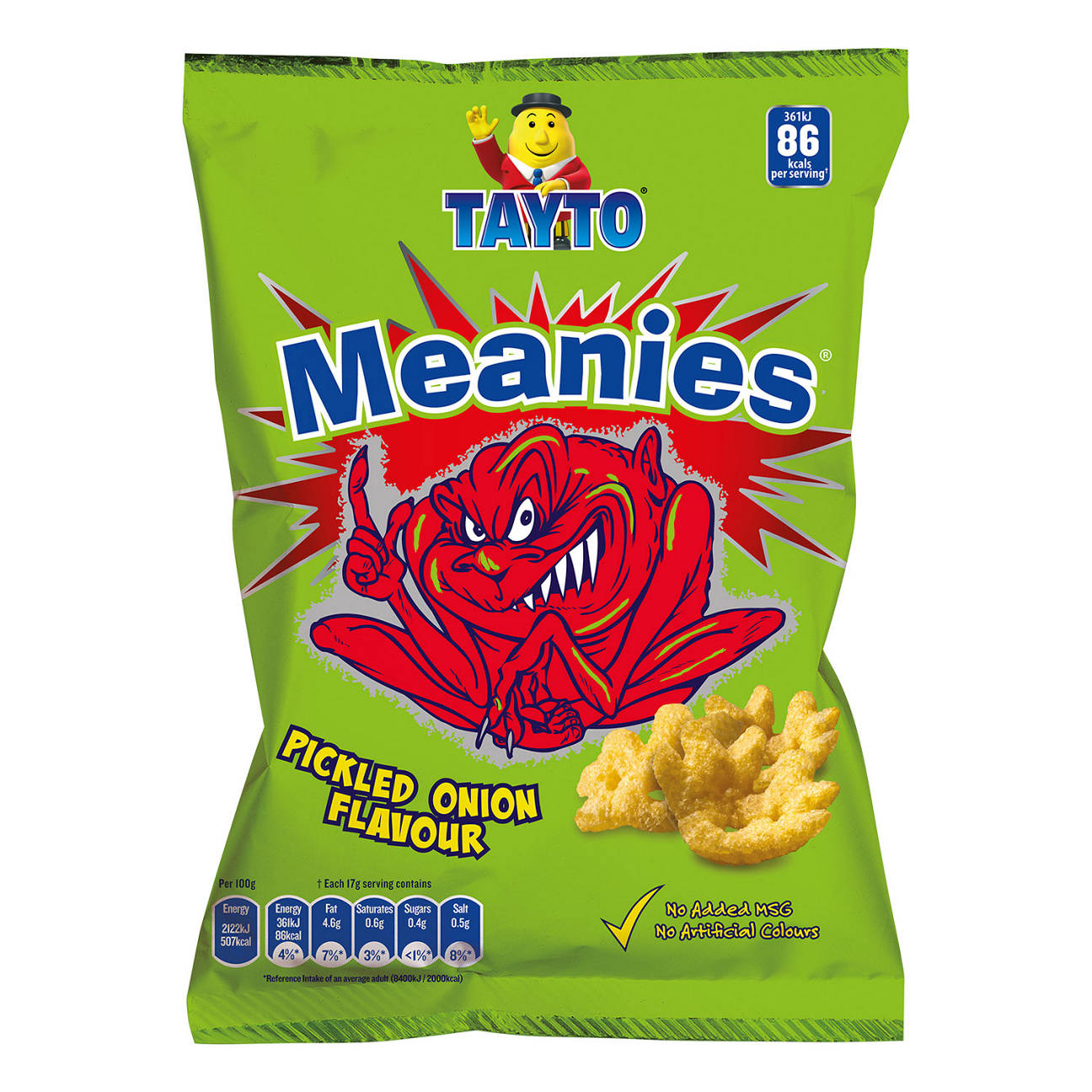 Meanies Pickled Onion Flavour Maize Snacks | ALDI IE