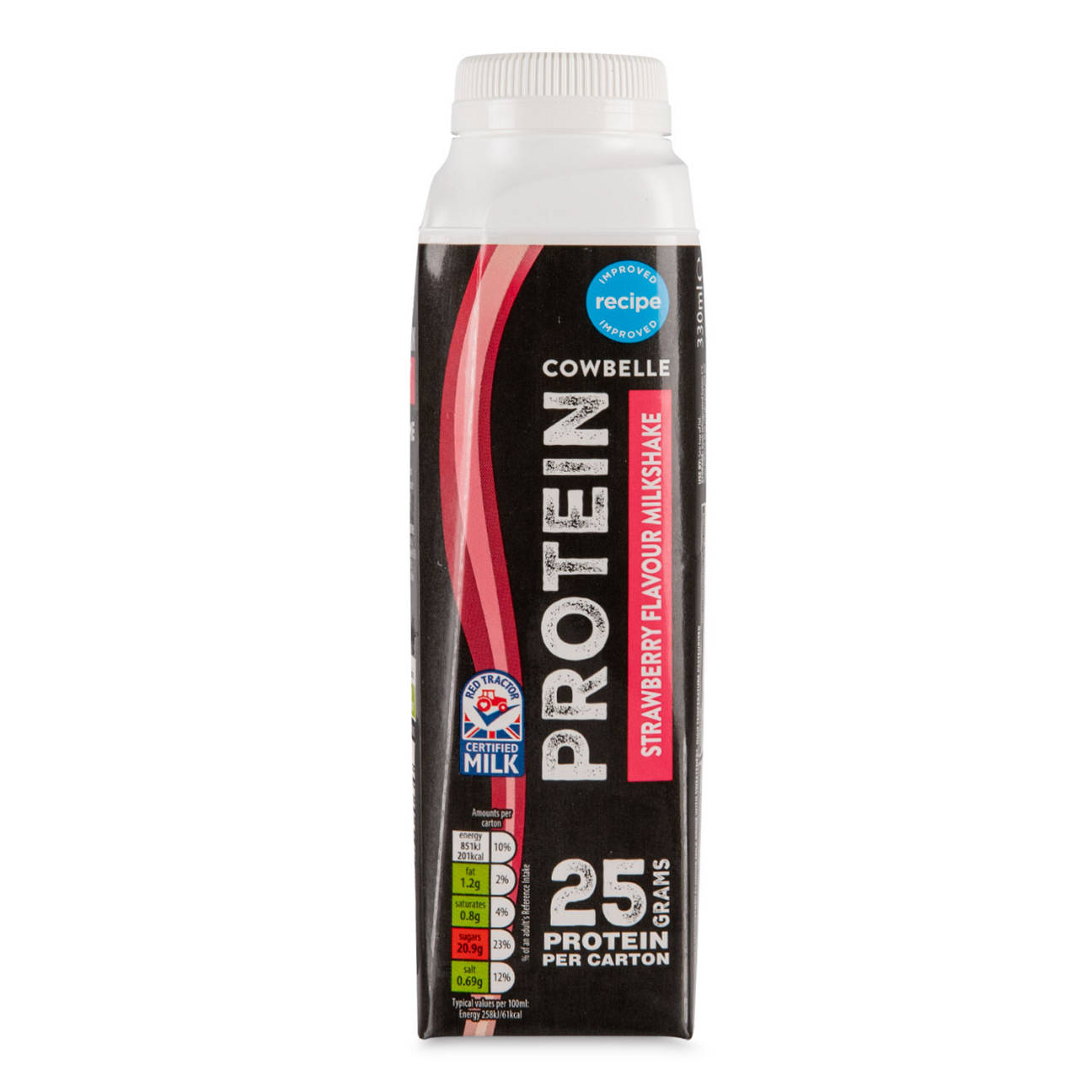 Strawberry Flavoured Protein Milkshake | ALDI UK