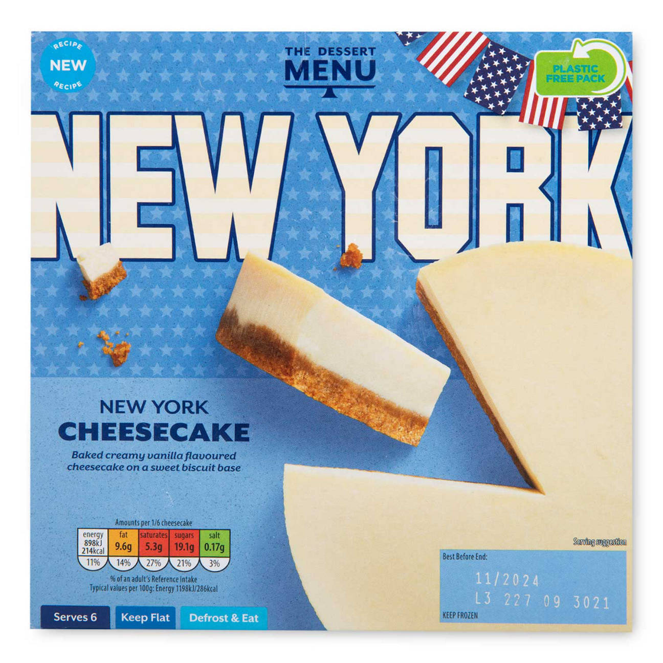 New York American Cheesecake | ALDI UK