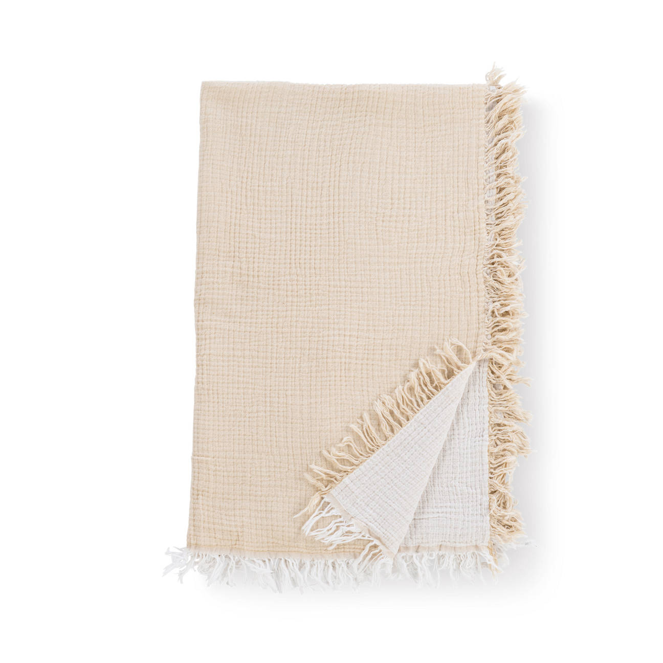 Musselin Decke, Beige| ALDI SUISSE