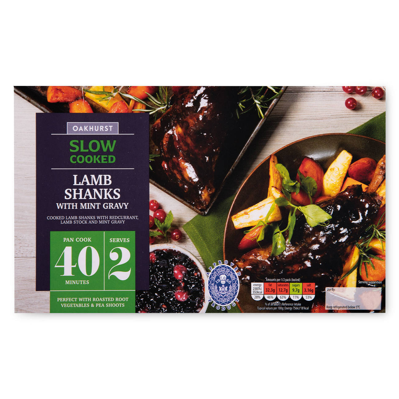 Slow Cooked Lamb Shanks with Mint Gravy | ALDI UK