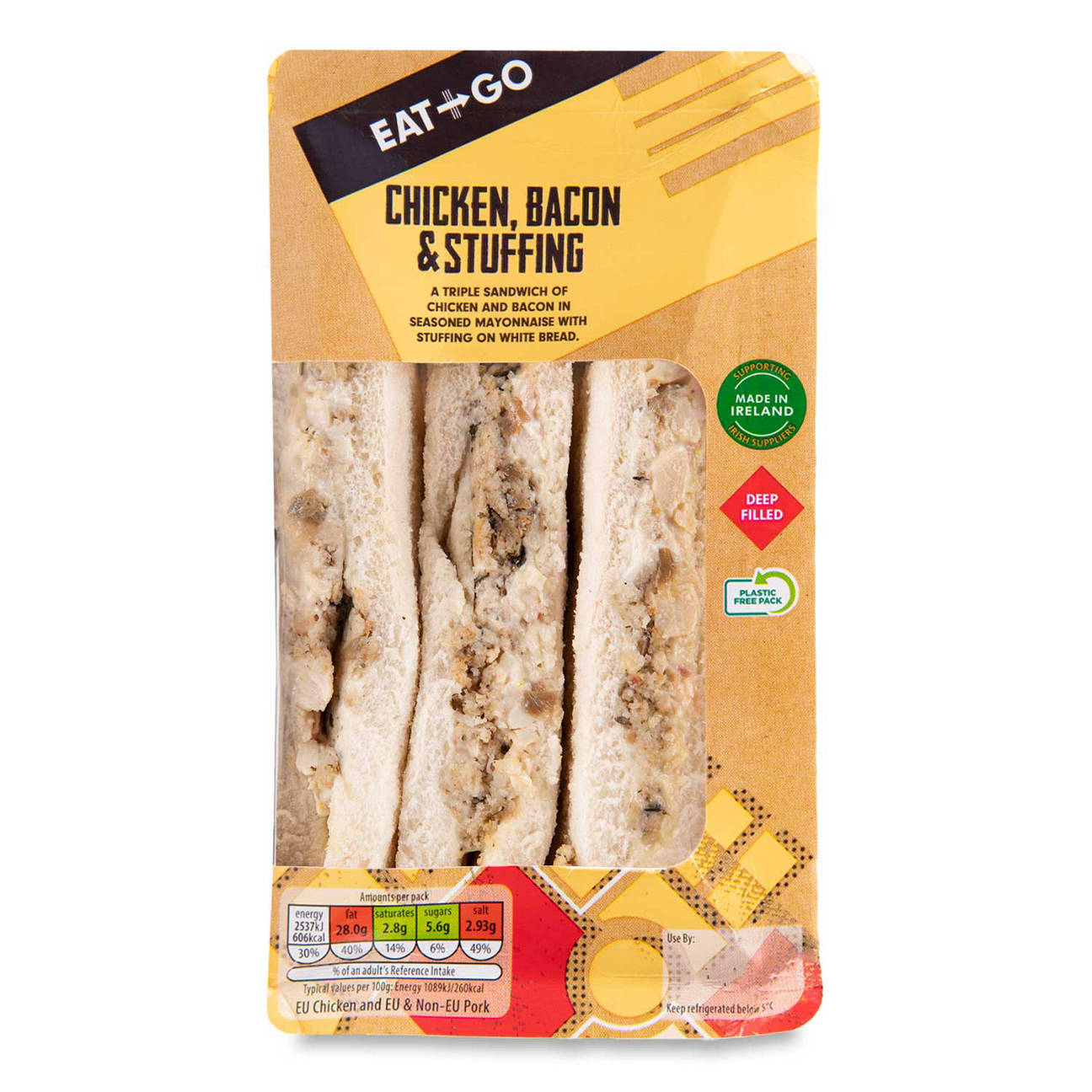 Chicken, Bacon & Stuffing Sandwich | ALDI IE