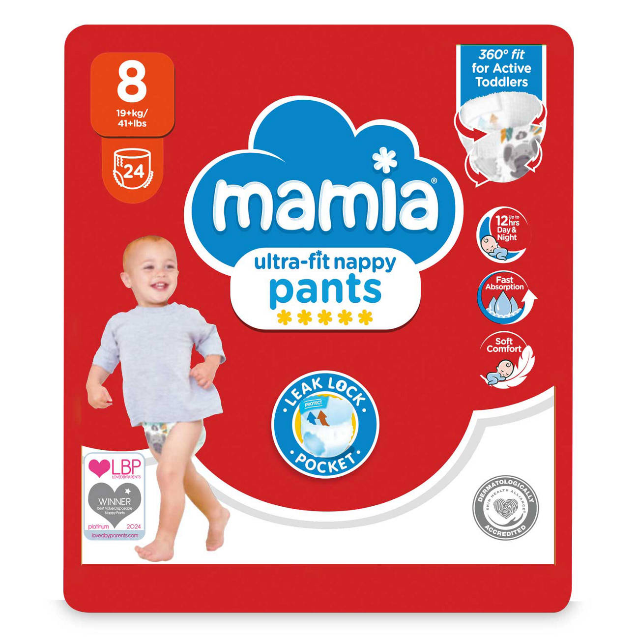 Ultra-fit Size 8 Nappy Pants | ALDI UK