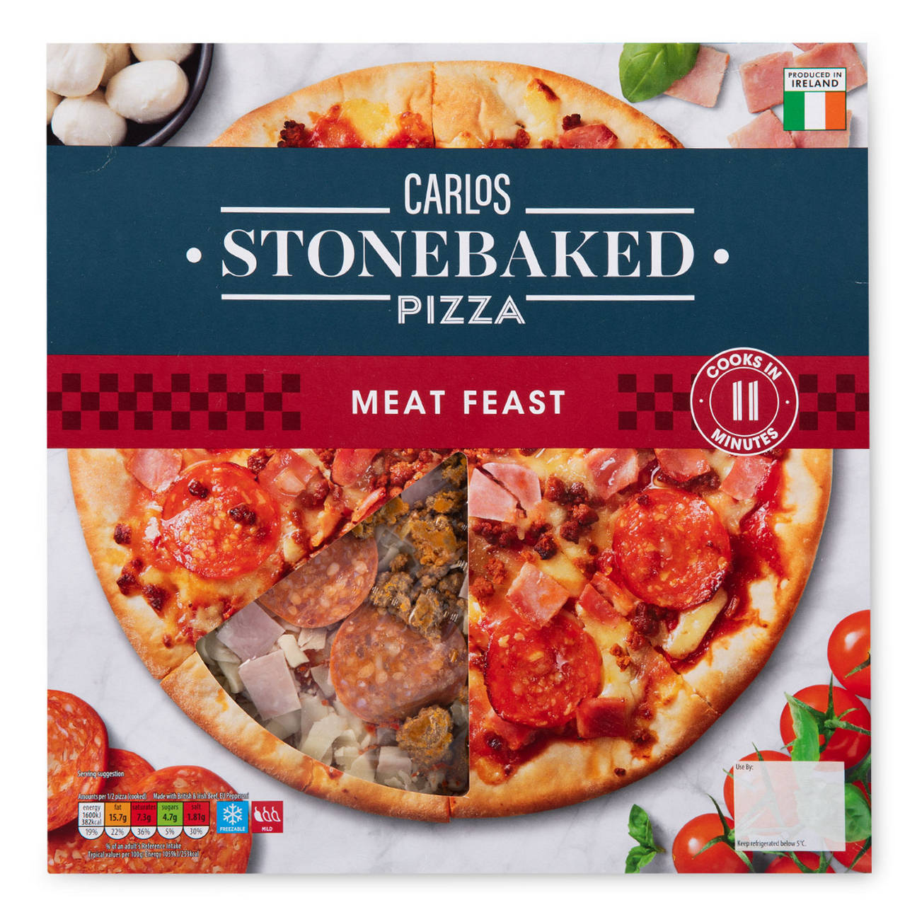Stonebaked Meat Feast Pizza | ALDI IE