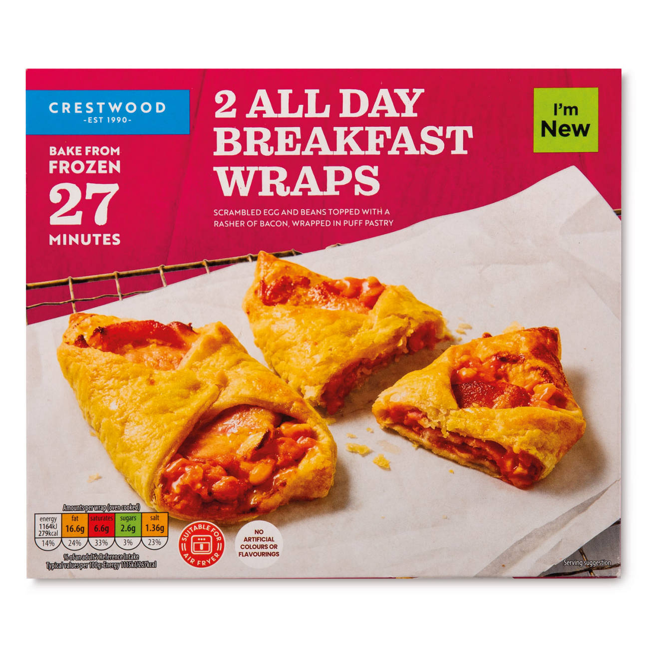 All Day Breakfast Wraps 2 Pack | ALDI UK