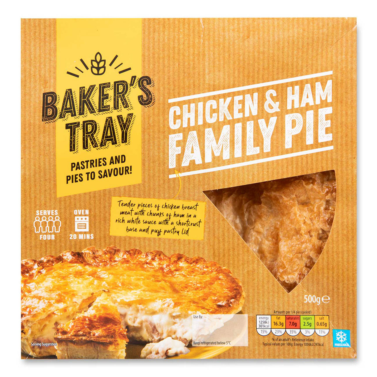 Chicken & Ham Family Pie | ALDI IE