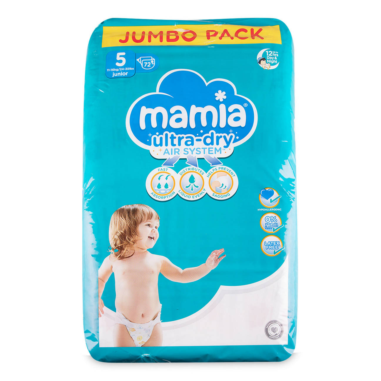 Ultra-dry Air System Size 5 Nappies Jumbo Pack | ALDI IE