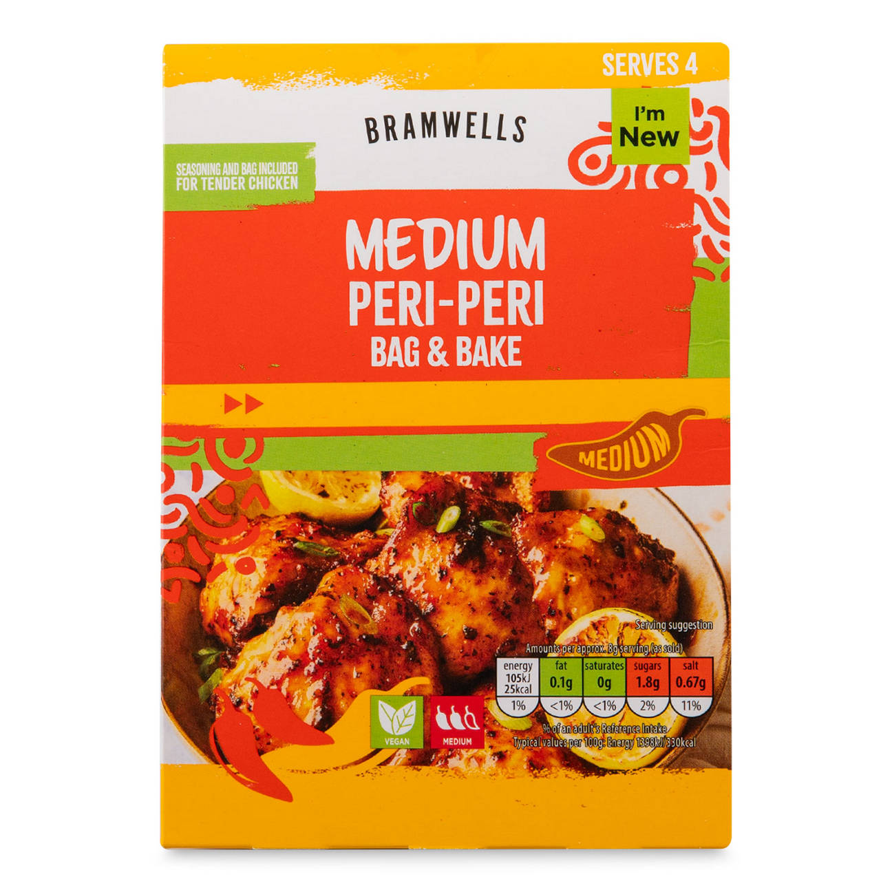 Medium Peri Peri Bag n Bake Recipe Mix | ALDI IE
