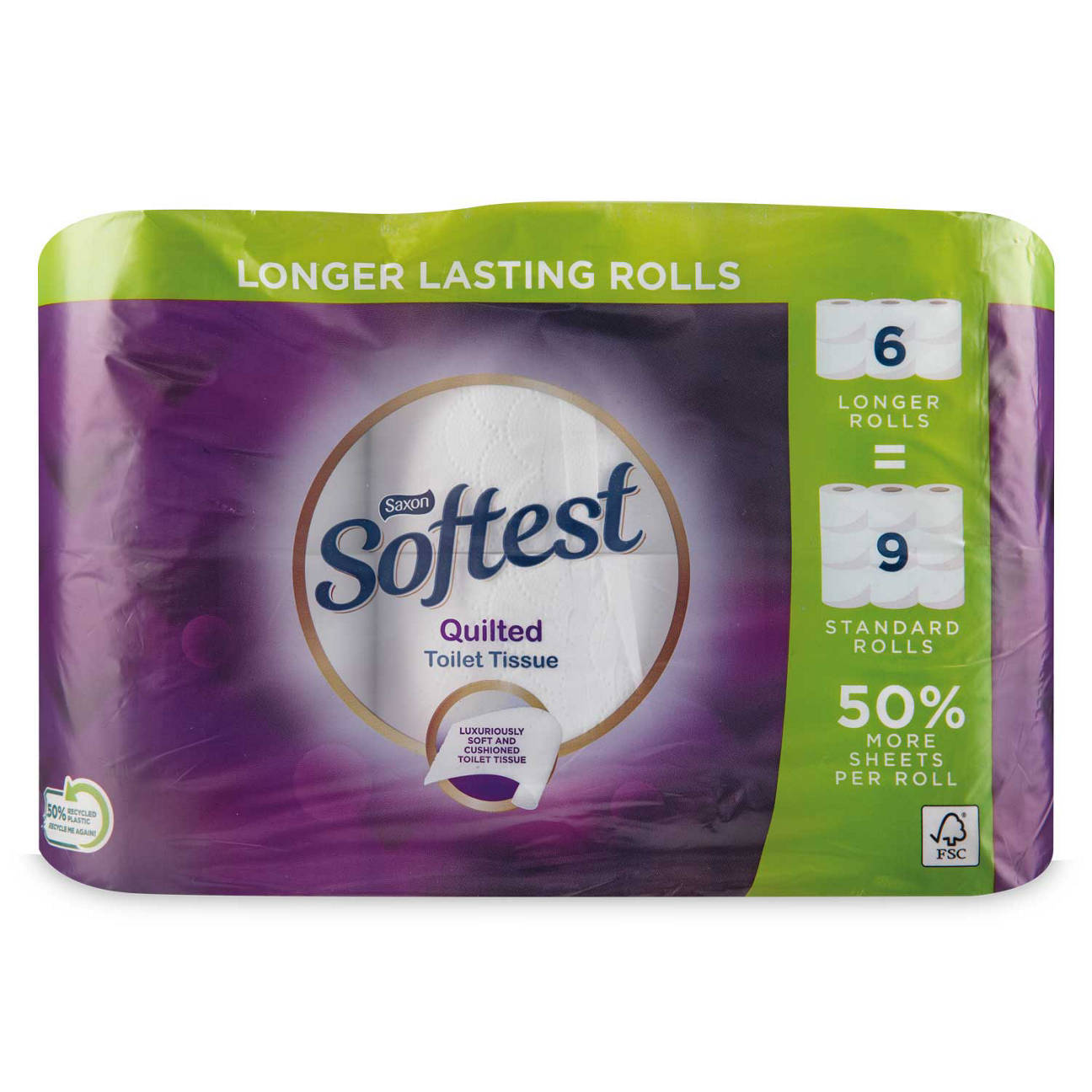 Quilted Toilet Tissue 6 Pack | ALDI IE