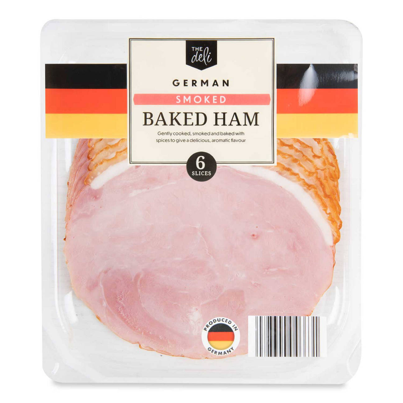 German Smoked Baked Ham 6 Slices | ALDI UK