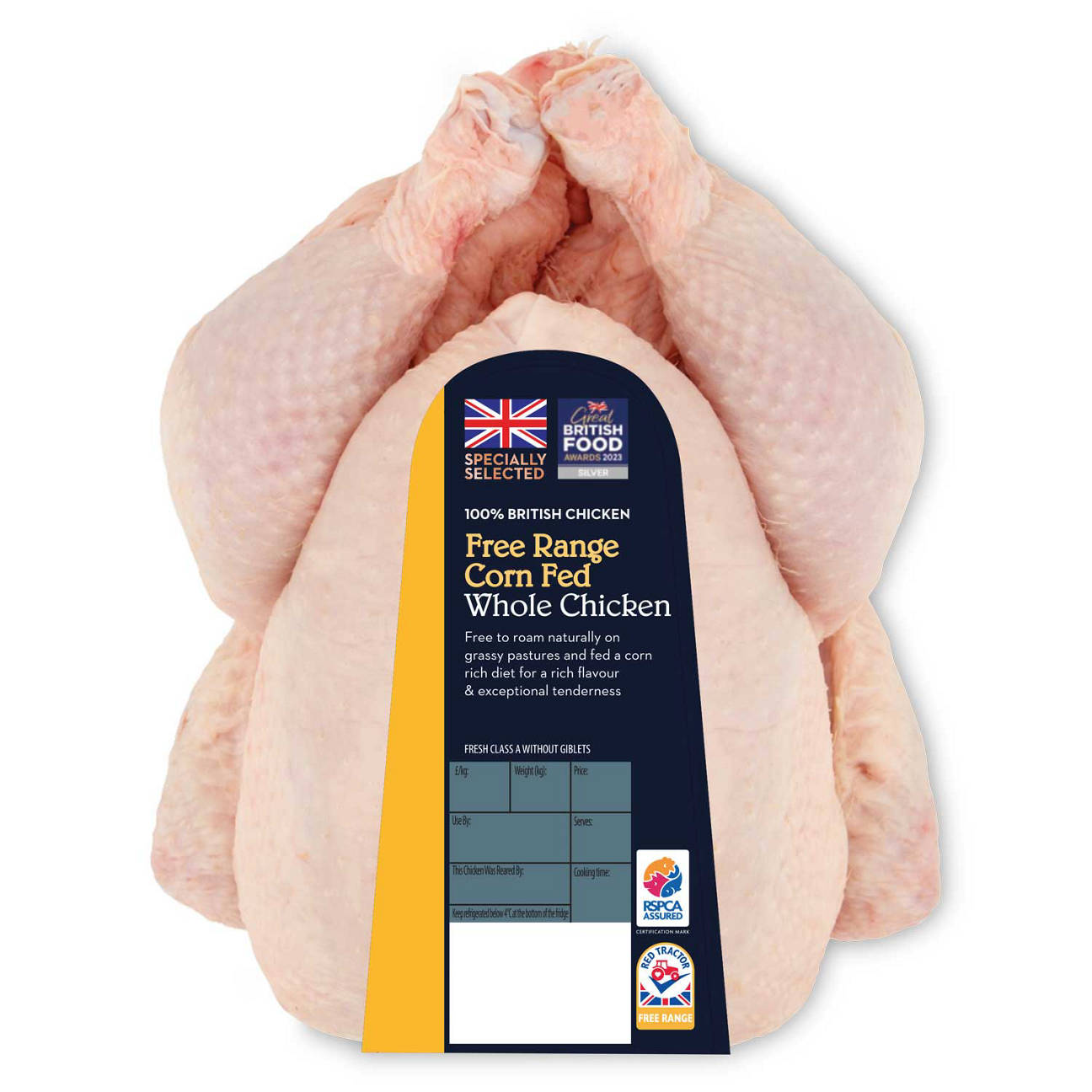 Free Range Corn Fed Whole Chicken | ALDI UK