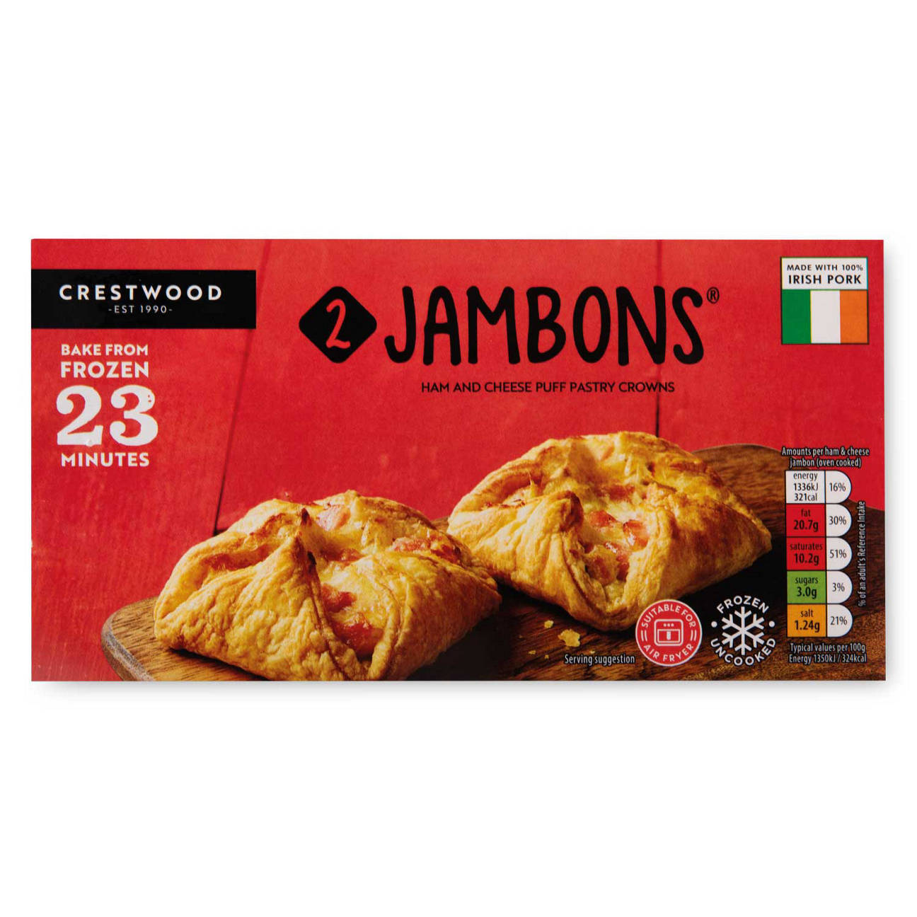 Ham & Cheese Jambons 2 Pack | ALDI IE