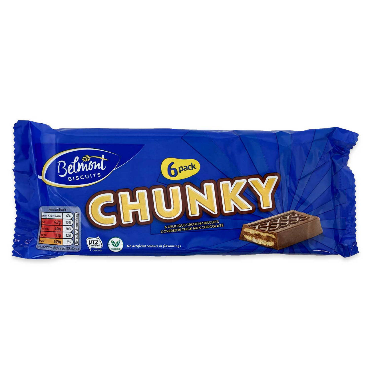Chunky Chocolate Biscuits 6 Pack | ALDI IE