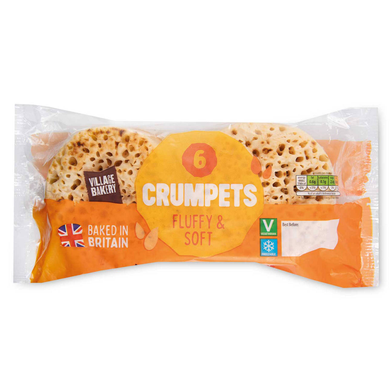 Crumpets 6 Pack | ALDI UK