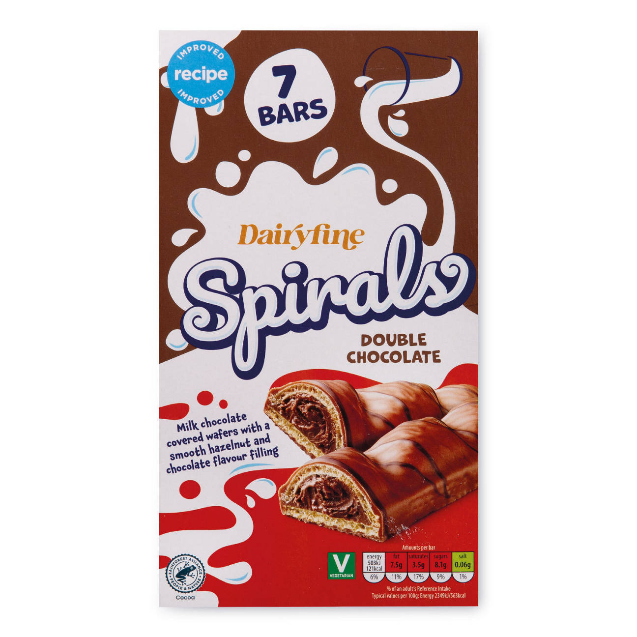 Spirals Double Chocolate 7 Pack | ALDI UK