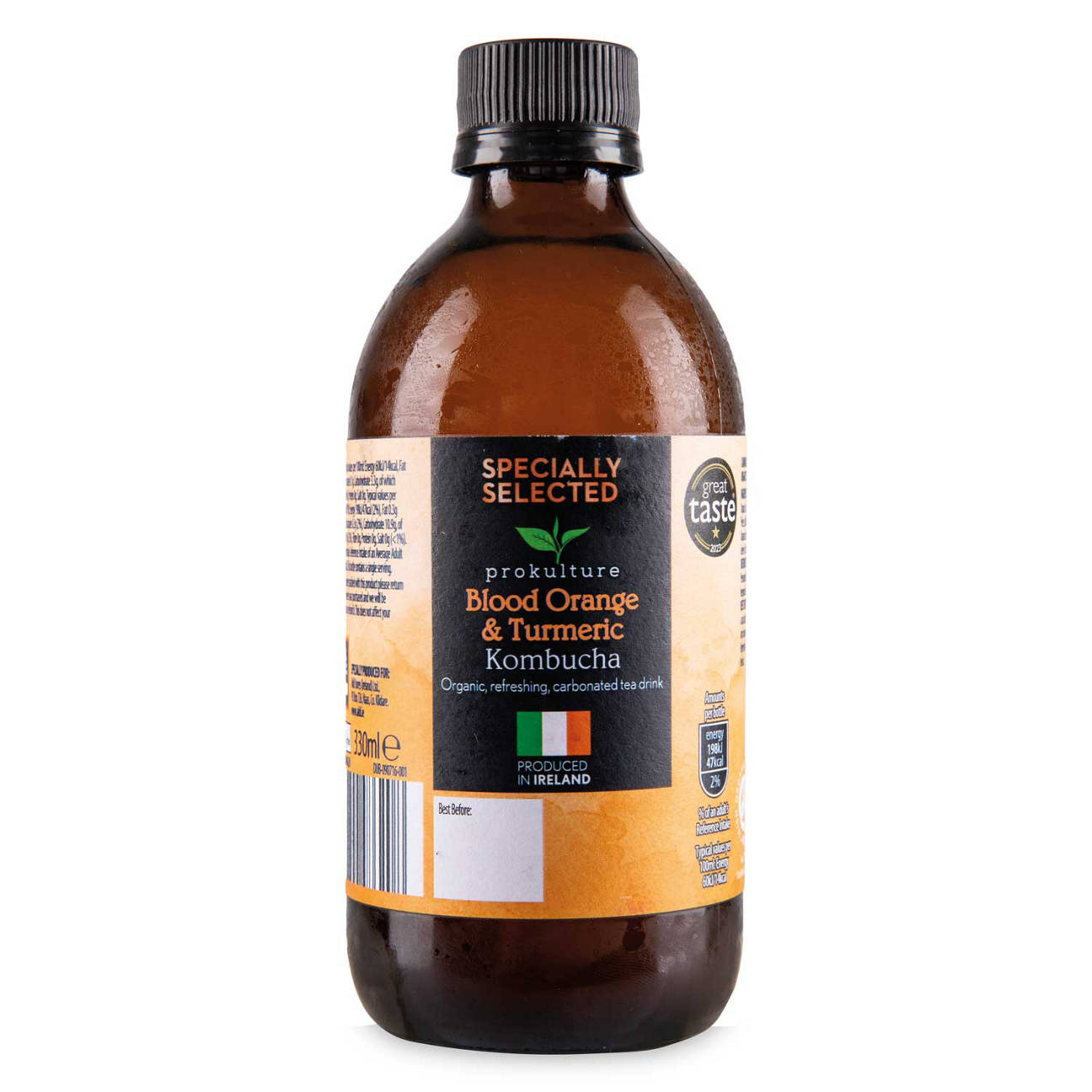 Blood Orange & Turmeric Kombucha | ALDI IE