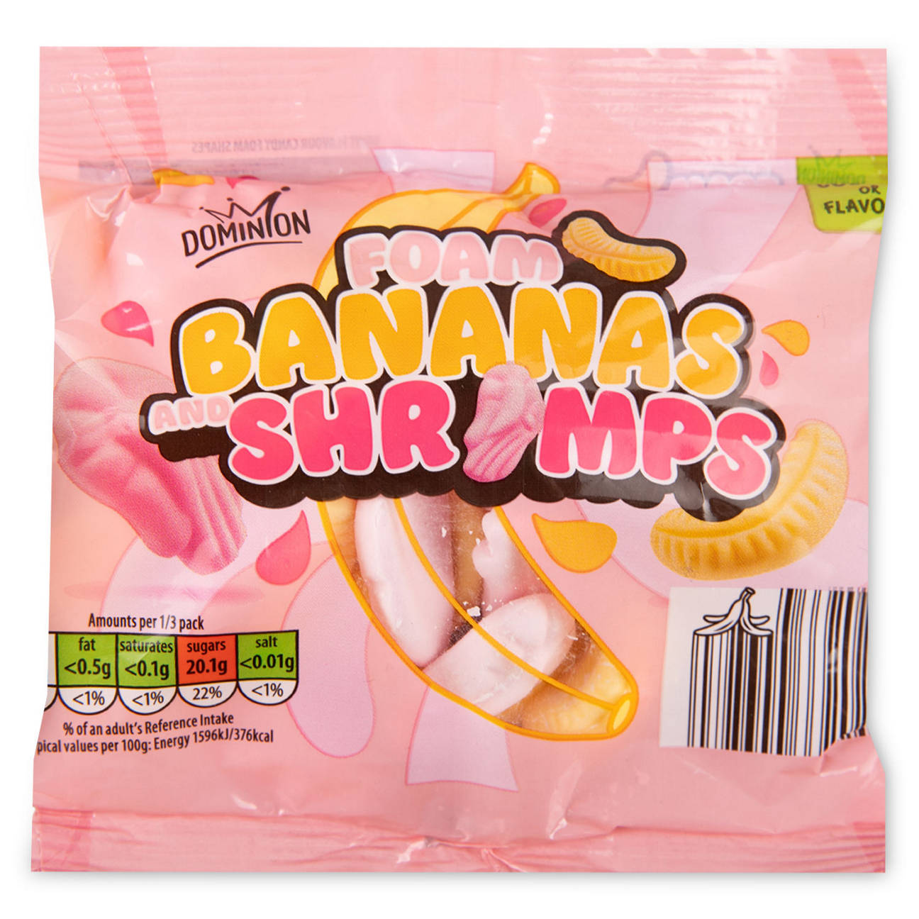 Foam Bananas & Shrimps Sweets | ALDI UK