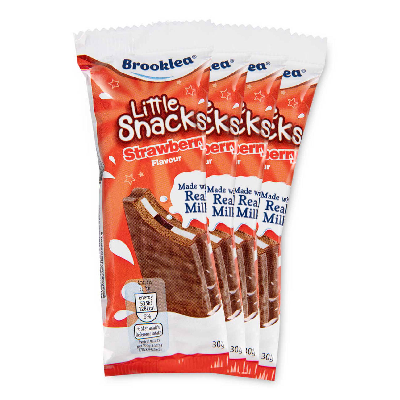 Strawberry Little Snacks 4 Pack | ALDI UK