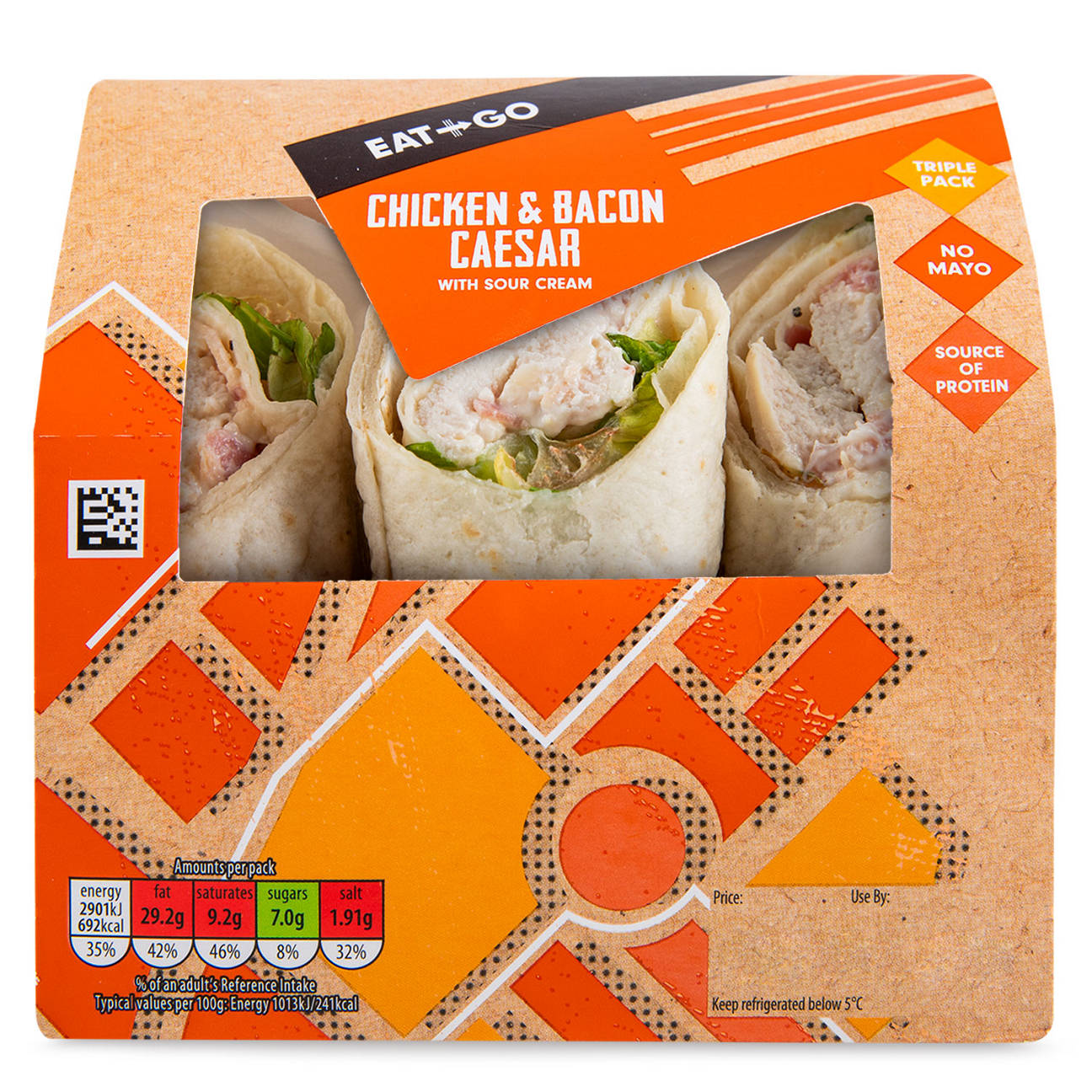 Chicken Caesar Triple Wraps | ALDI UK