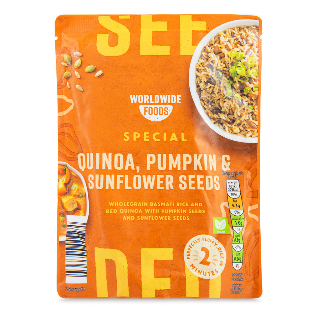 Special Quinoa, Pumpkin & Sunflower Seeds Pouch | ALDI UK
