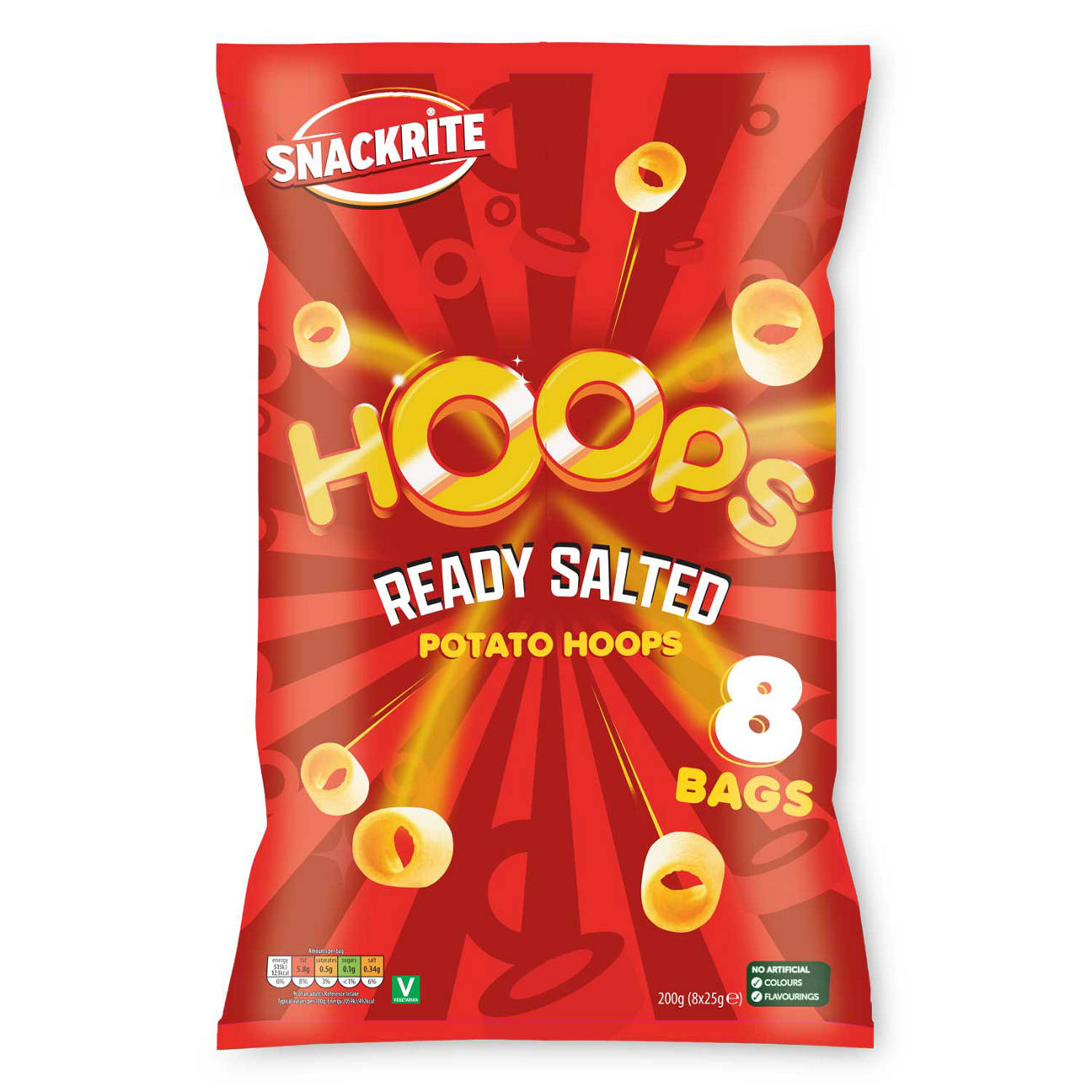 Ready Salted Potato Hoops 8 Pack | ALDI UK