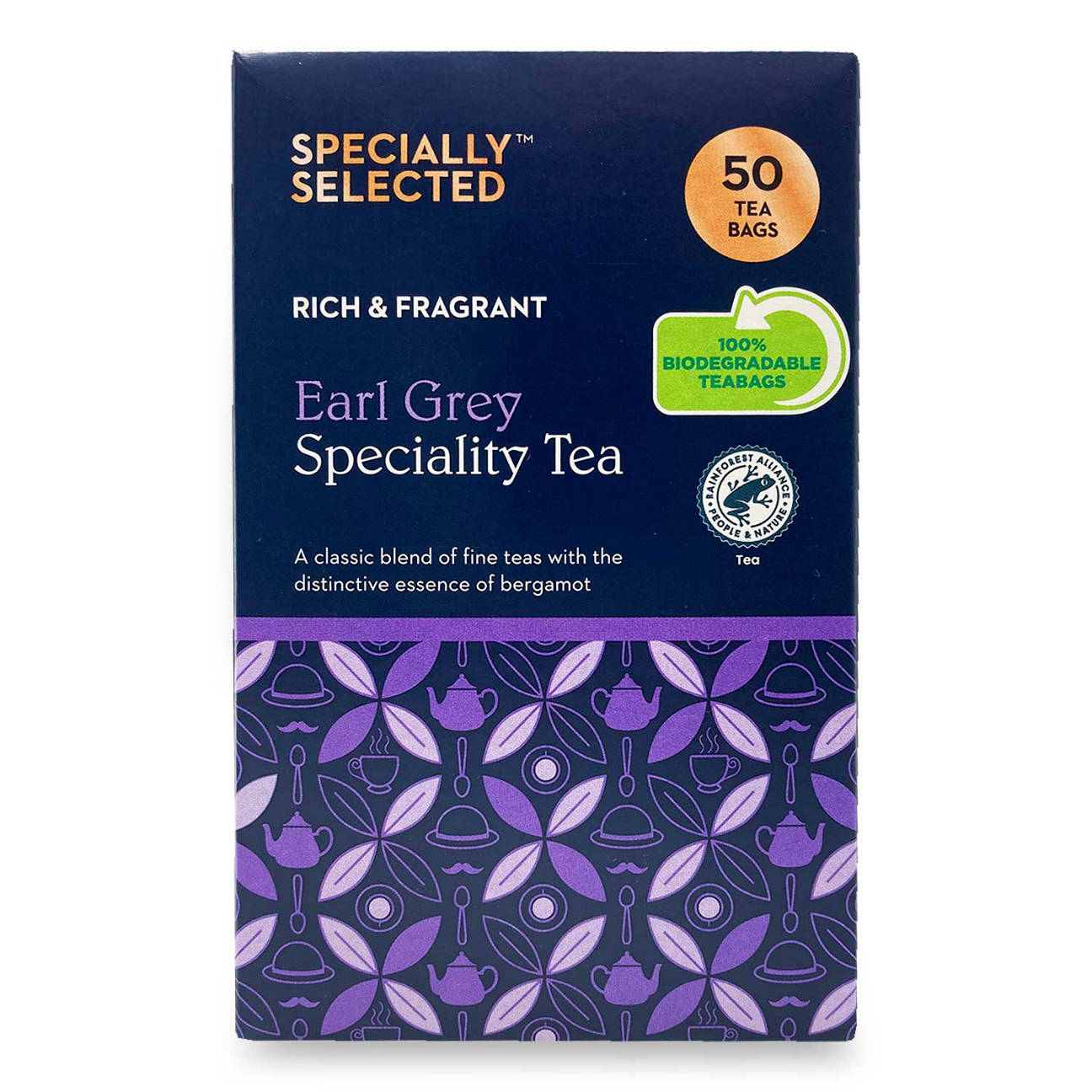 Rich & Fragrant Earl Grey Speciality Tea Bags 50 Pack | ALDI UK