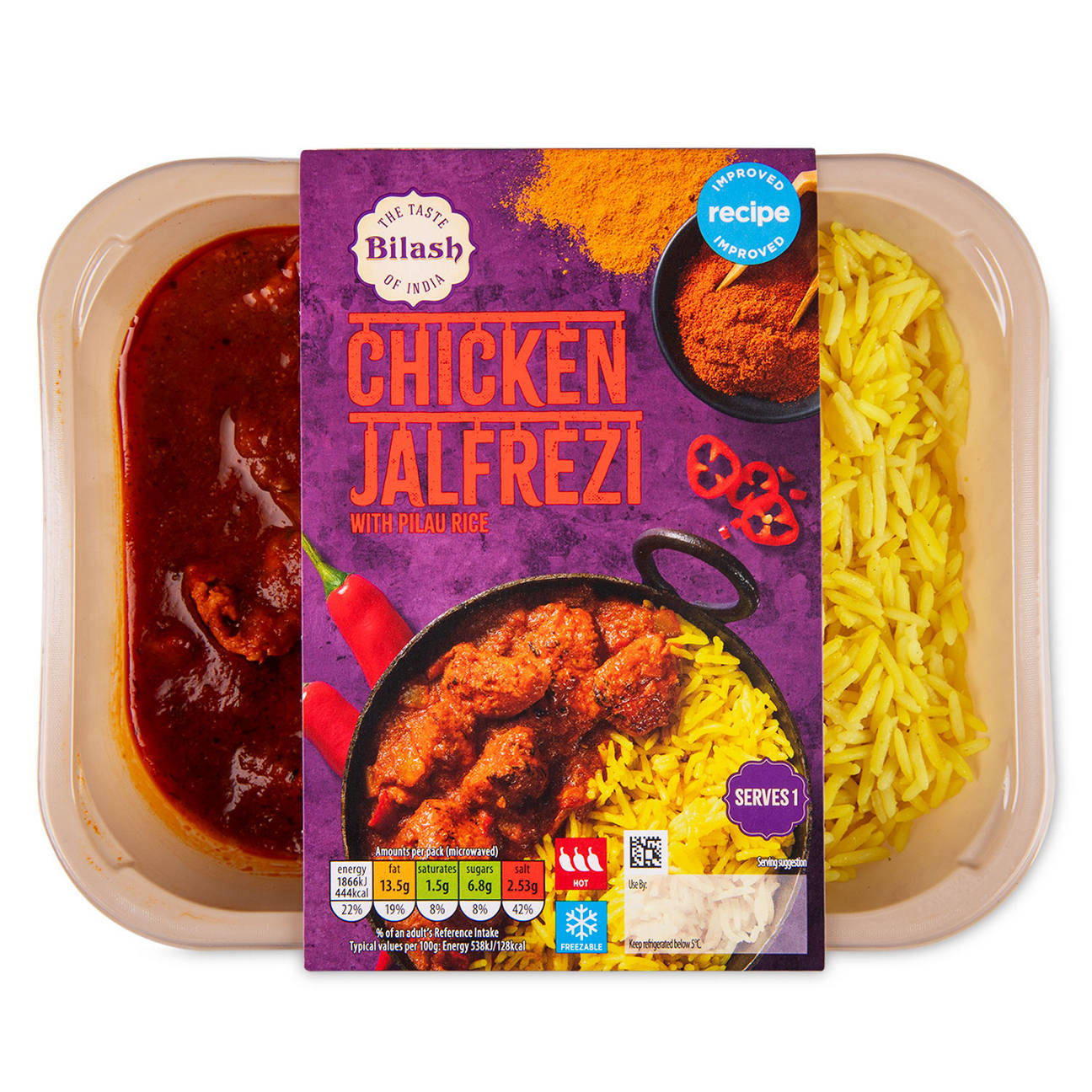 Chicken Jalfrezi With Pilau Rice | ALDI UK