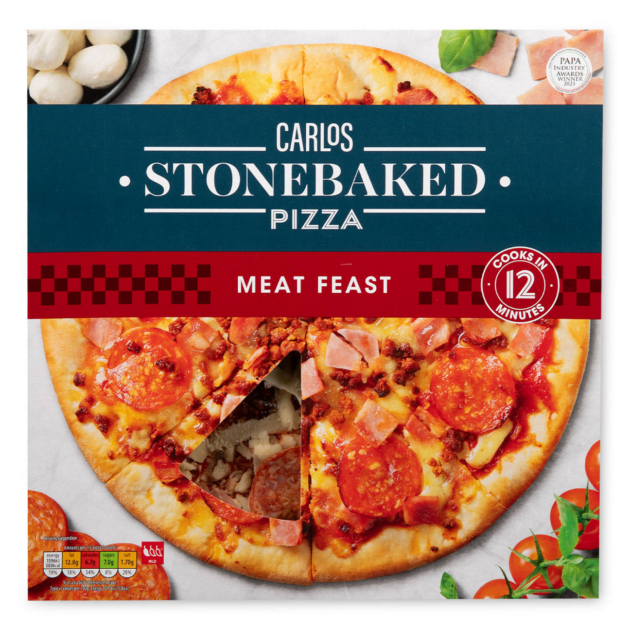 Stonebaked Meat Feast Pizza | ALDI UK
