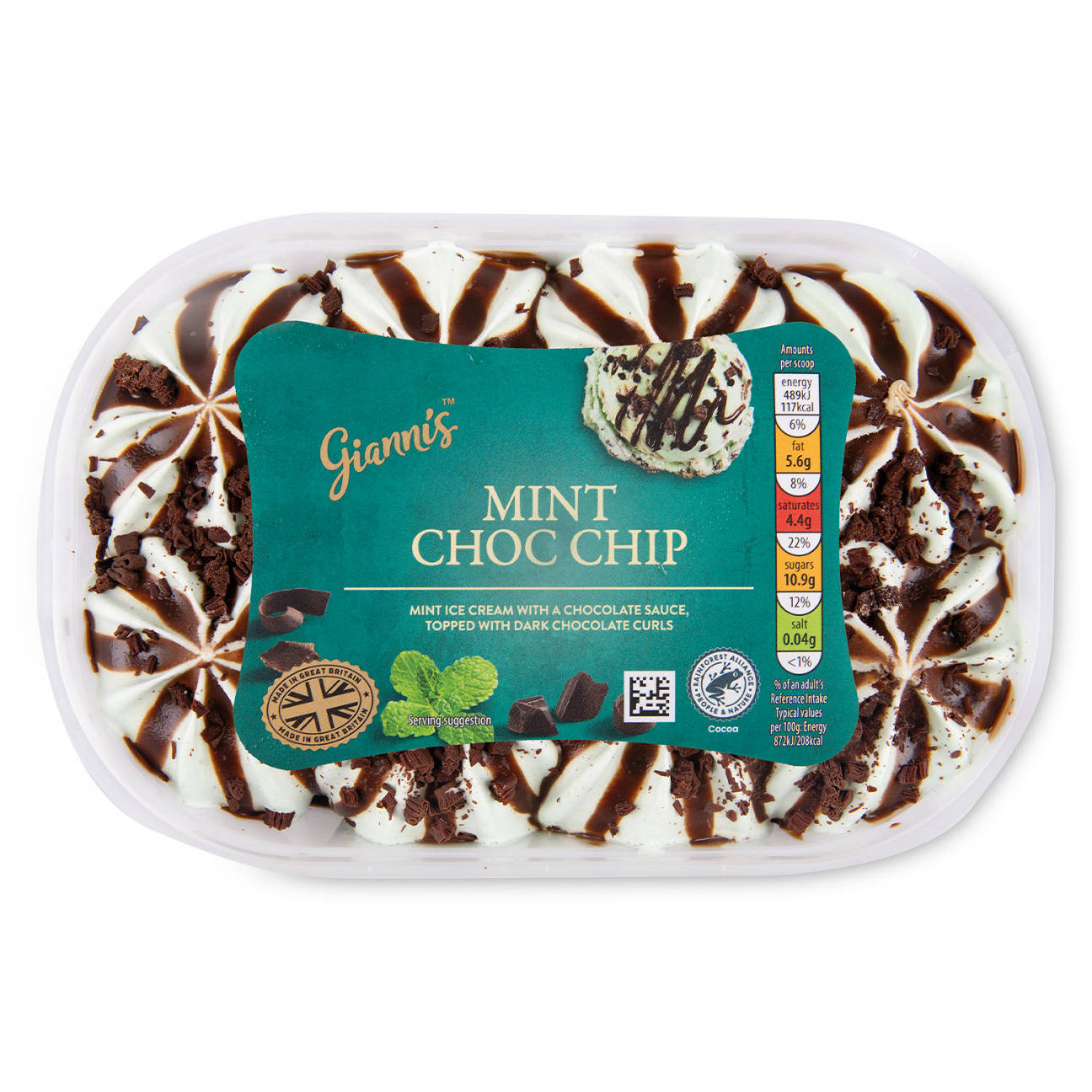 Mint Choc Chip Ice Cream Swirl | ALDI IE