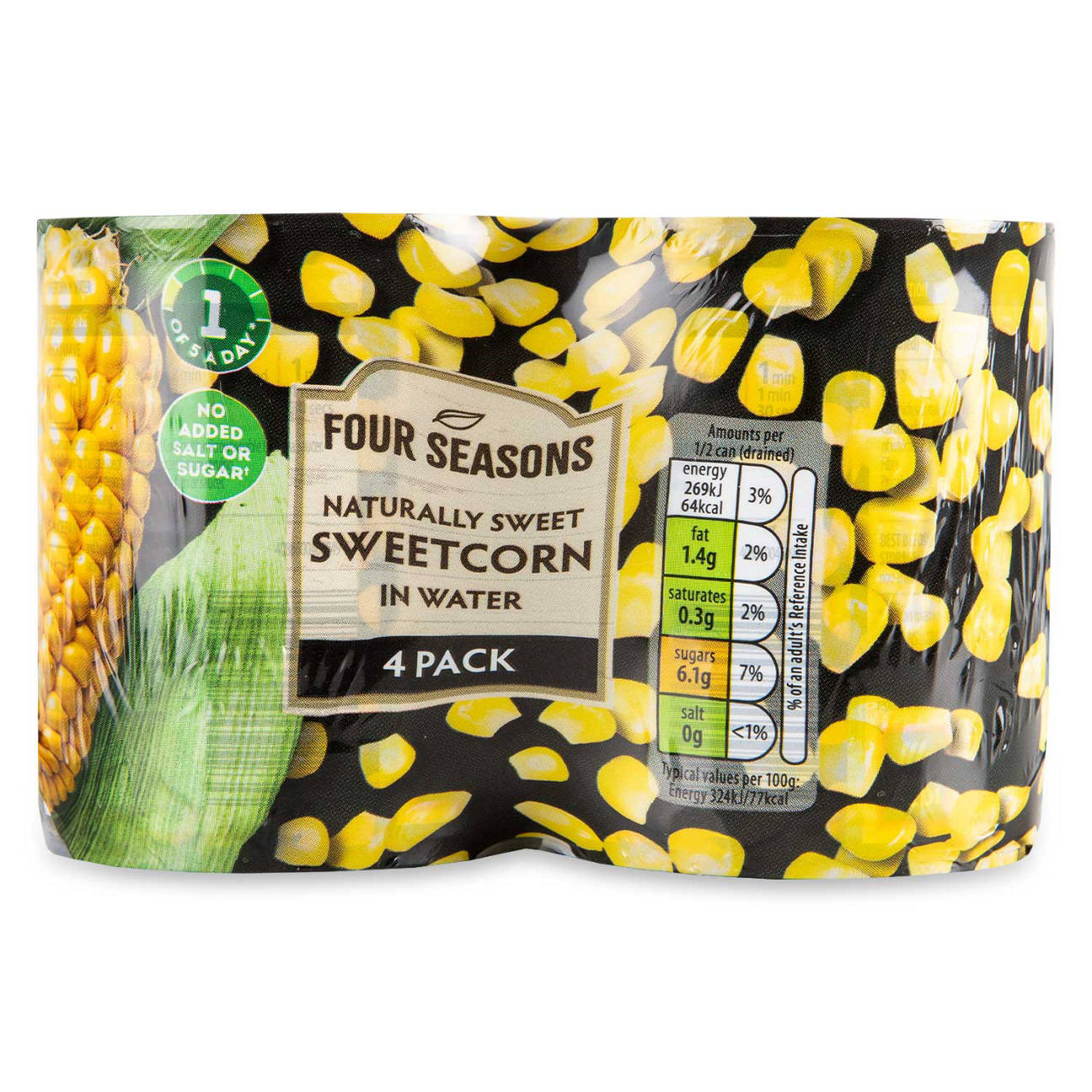Sweetcorn in Water 4 Pack | ALDI UK