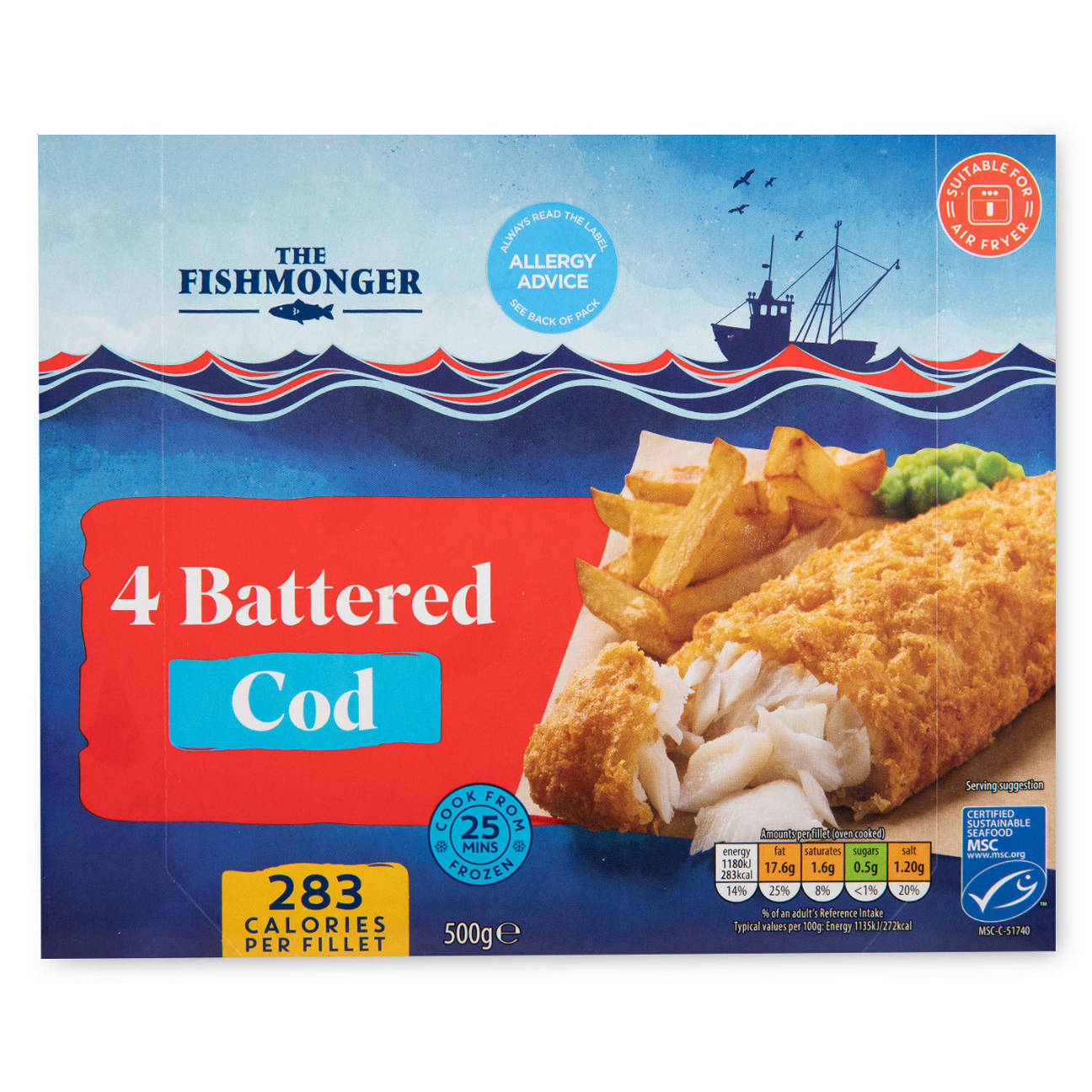 Battered Cod 4 Pack | ALDI UK