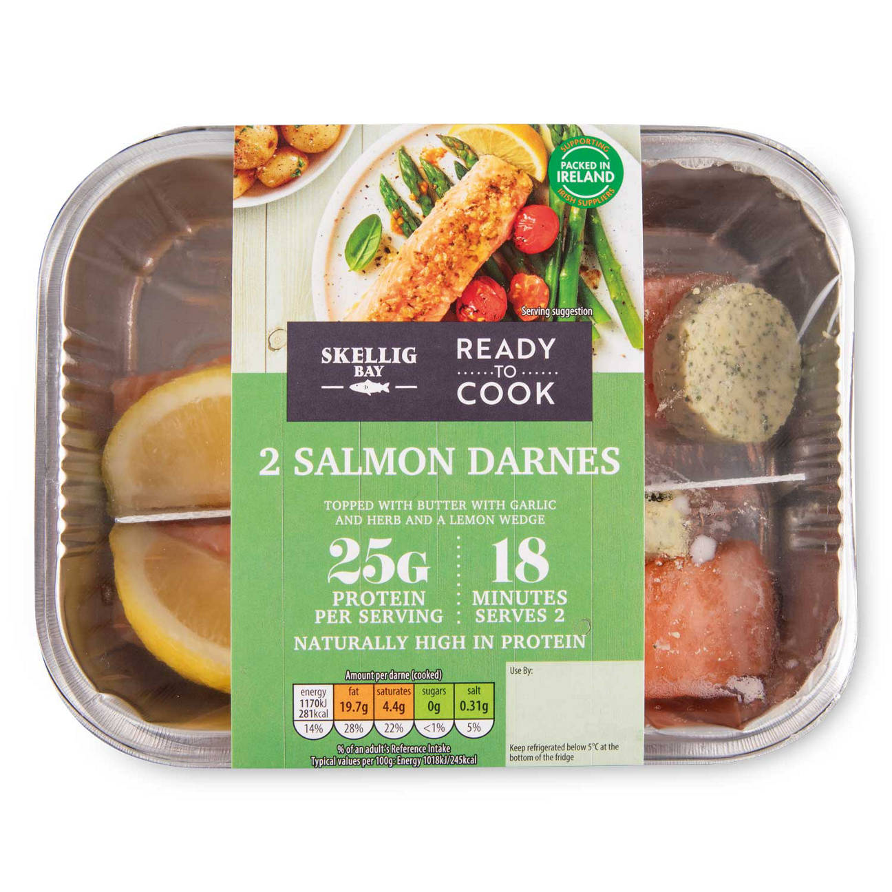 Garlic and Herb Salmon Darnes | ALDI IE