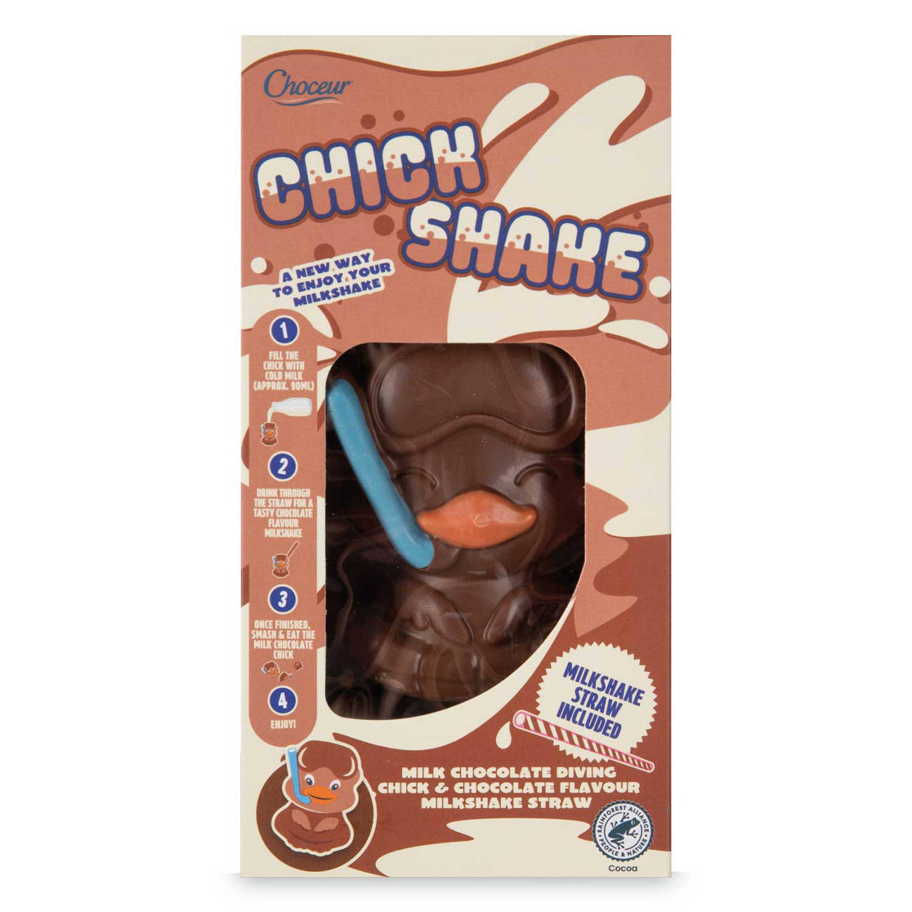 Milkshake Hollows with Straw Chocolate | ALDI UK